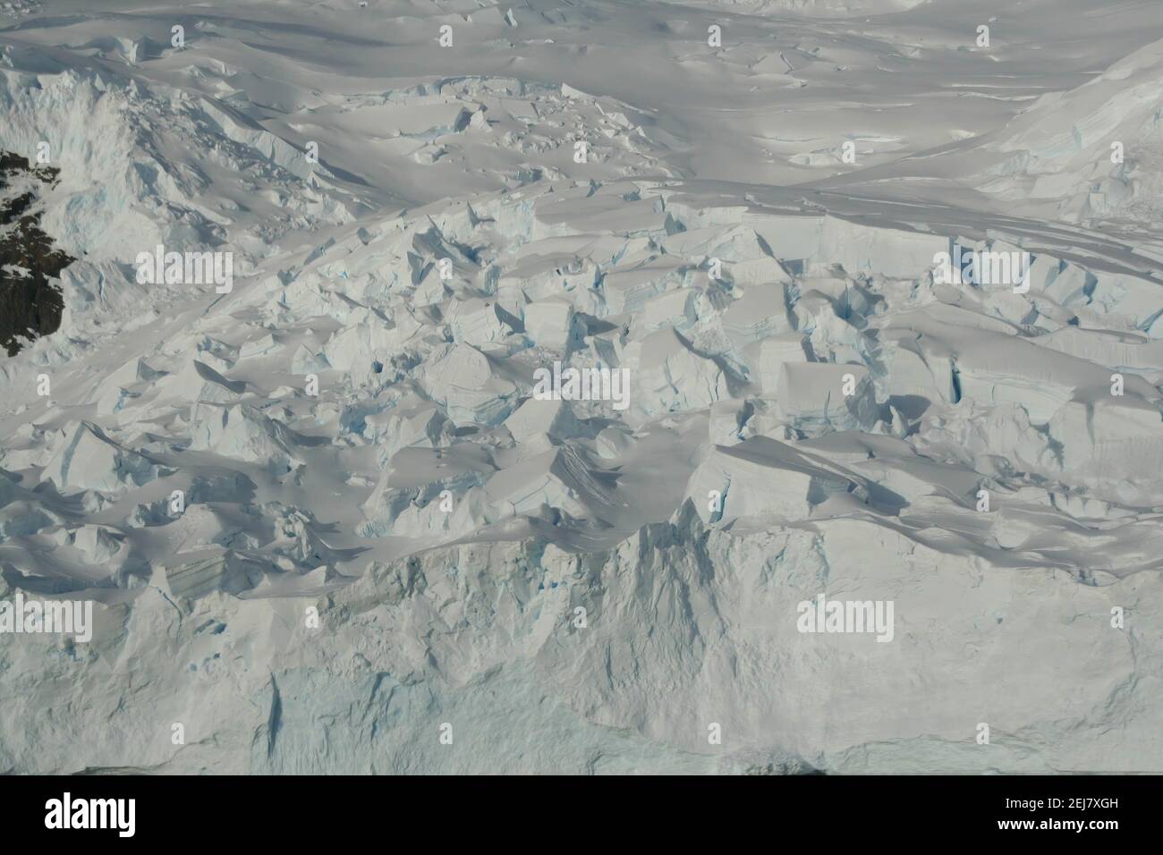 View of an ice landscape in Antarctica Stock Photo - Alamy