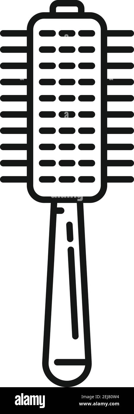 Dog comb icon, outline style Stock Vector Image & Art - Alamy