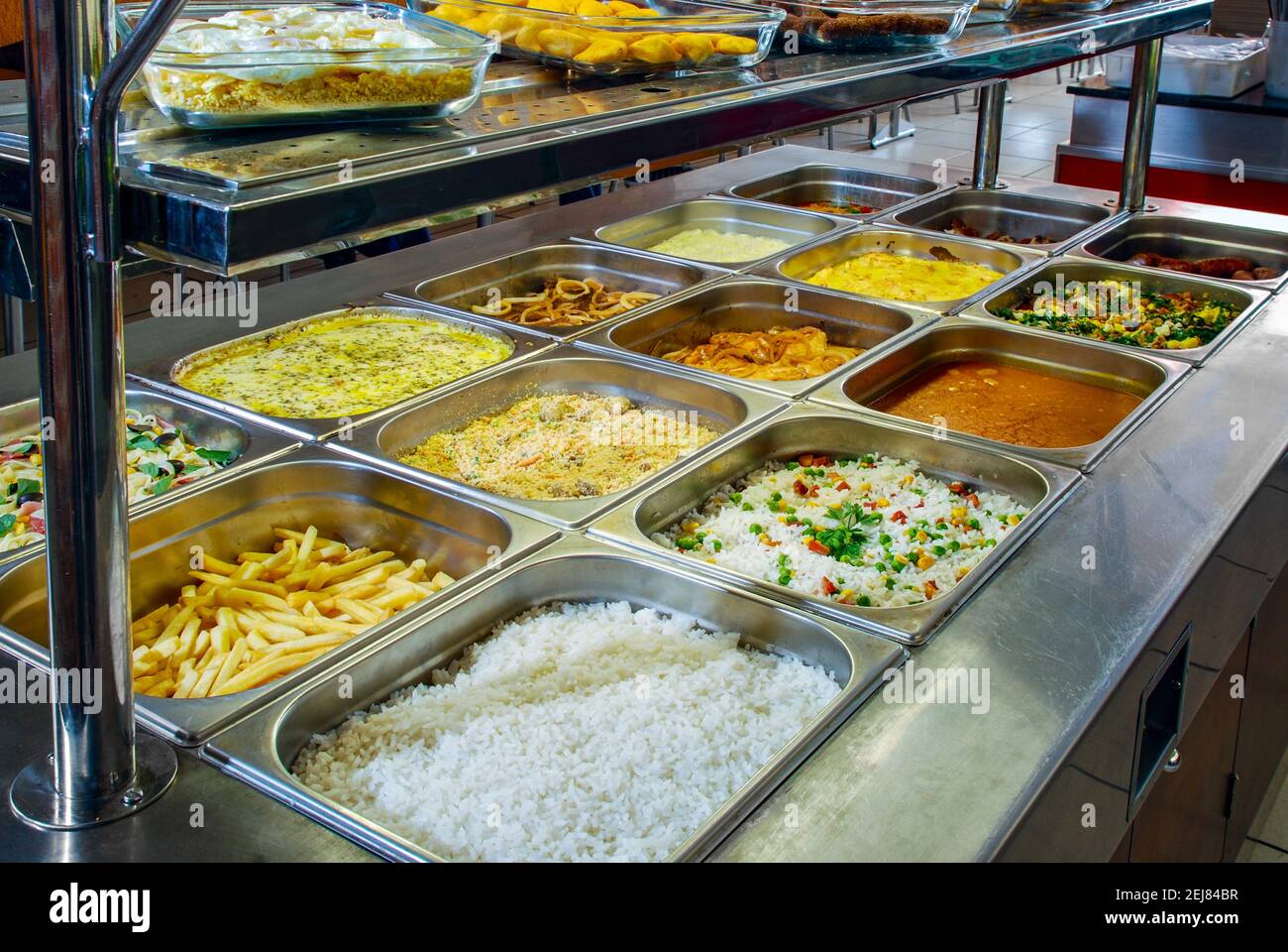 Self service restaurant Stock Photo - Alamy