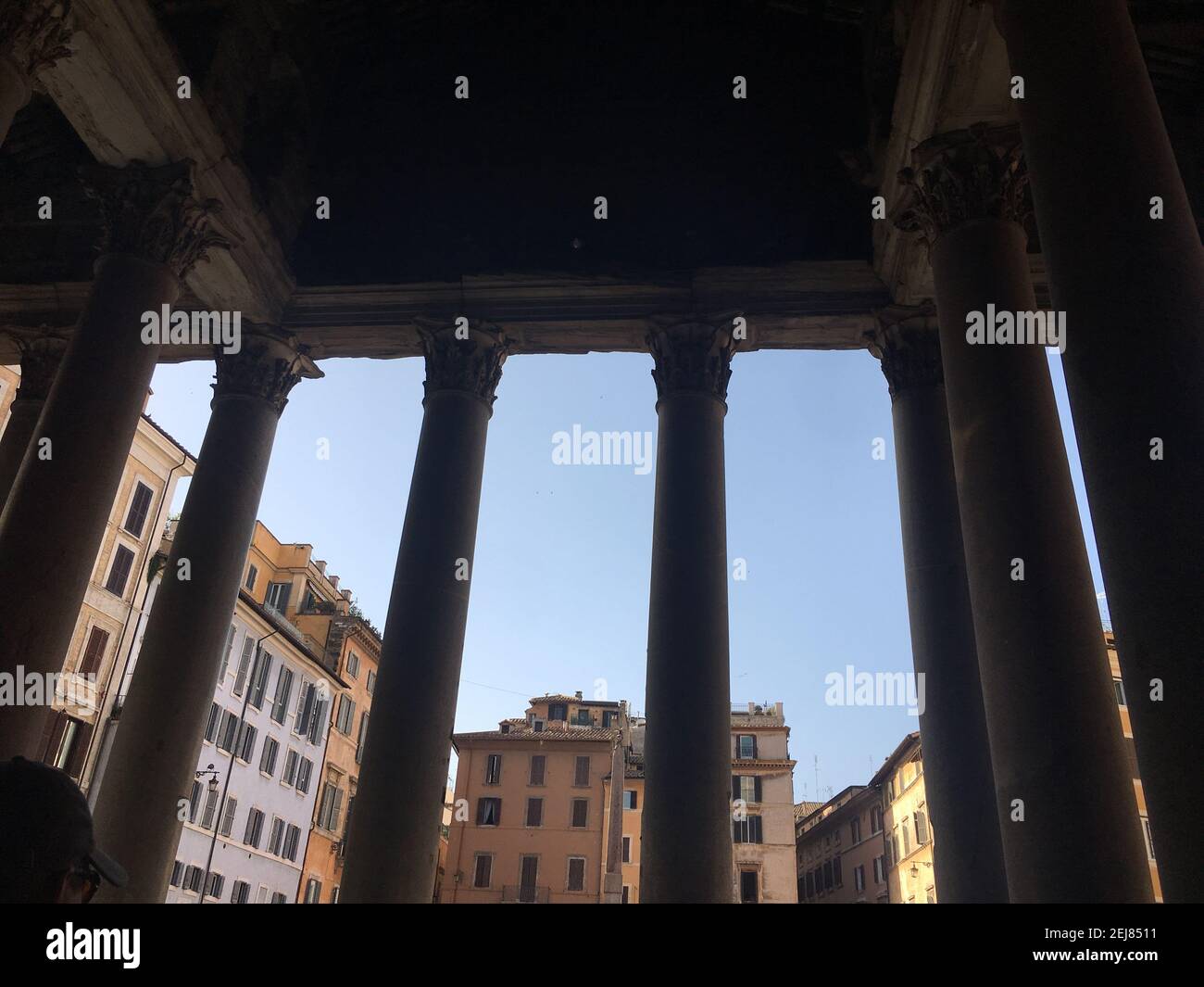 The pantheon in Rome, Italy.It is the only surviving Roman empire ...