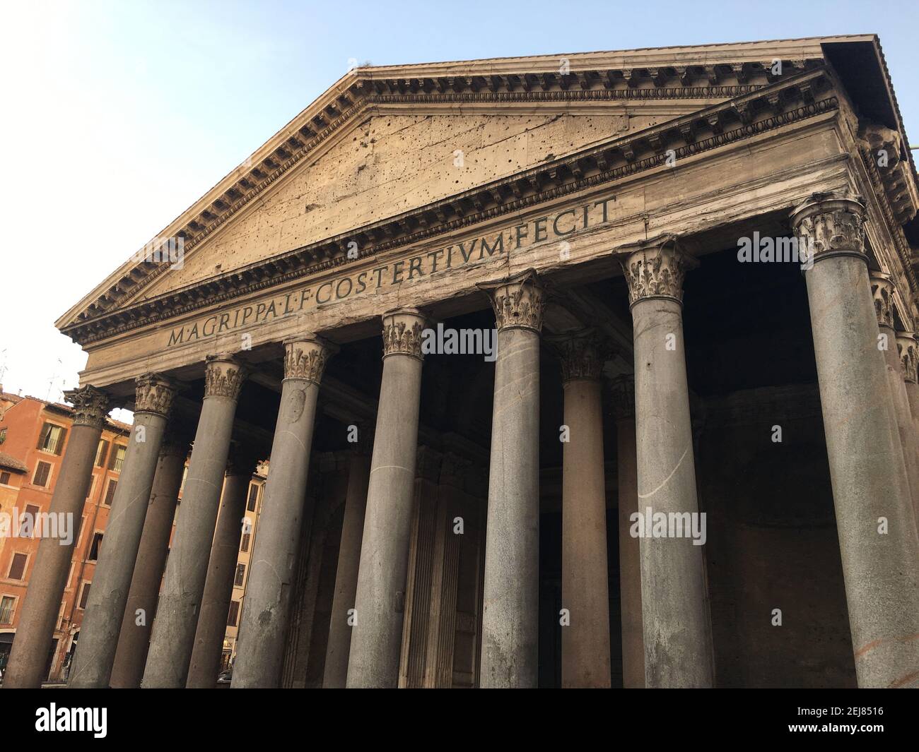 The pantheon in Rome, Italy.It is the only surviving Roman empire ...