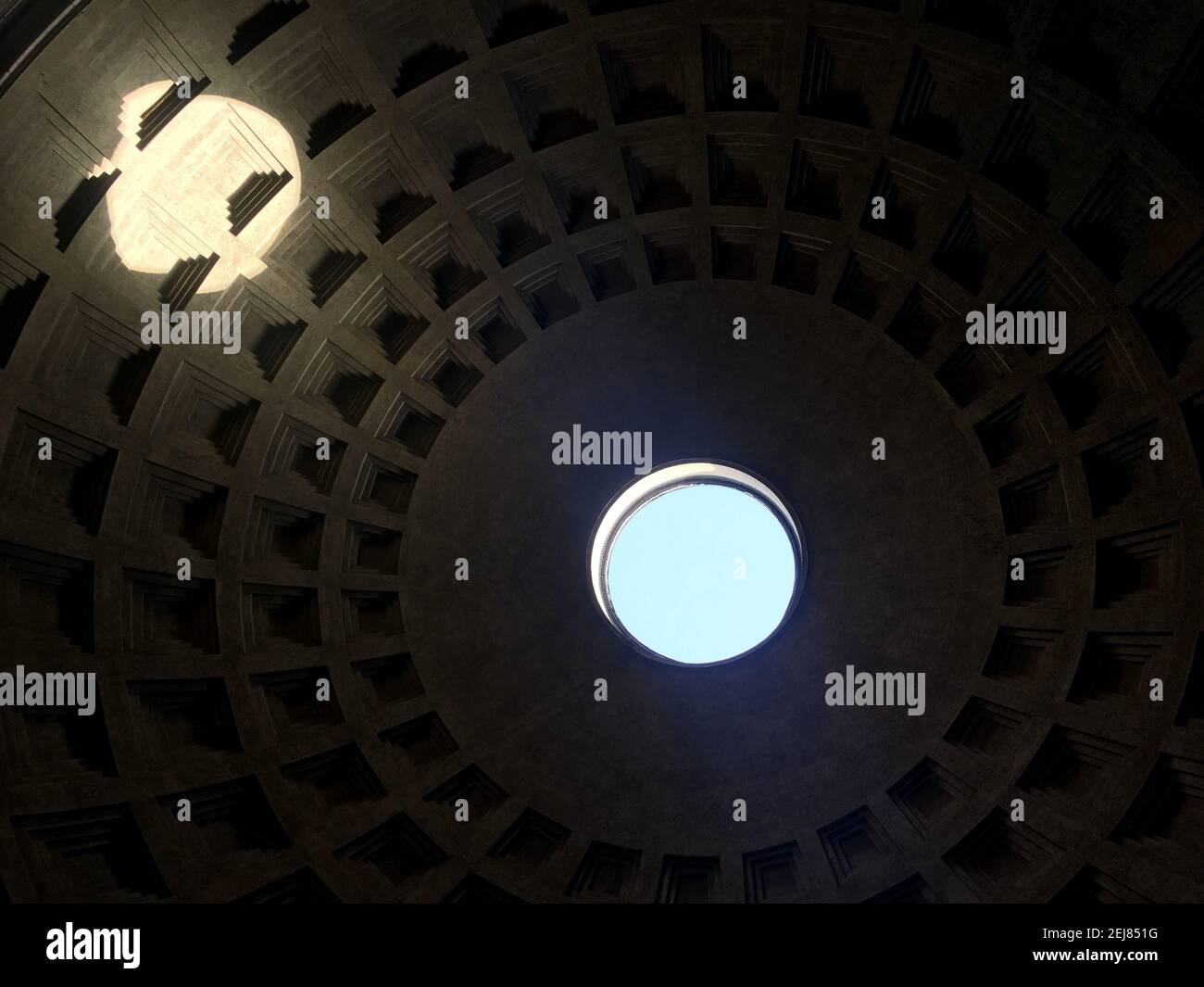 The pantheon in Rome, Italy.It is the only surviving Roman empire ...