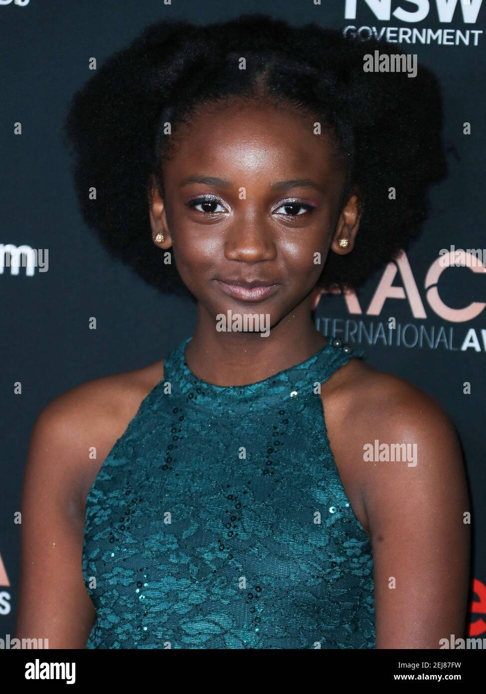 WEST HOLLYWOOD, LOS ANGELES, CALIFORNIA, USA - JANUARY 03: Aria Brooks ...