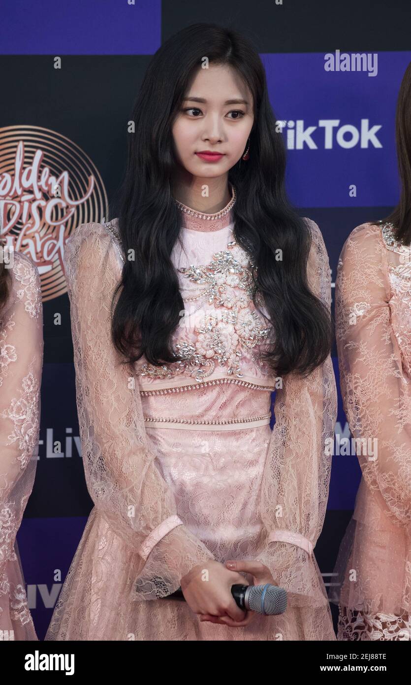 4 January 2020 - Seoul, South Korea : Taiwanese singer Tzuyu, member of ...