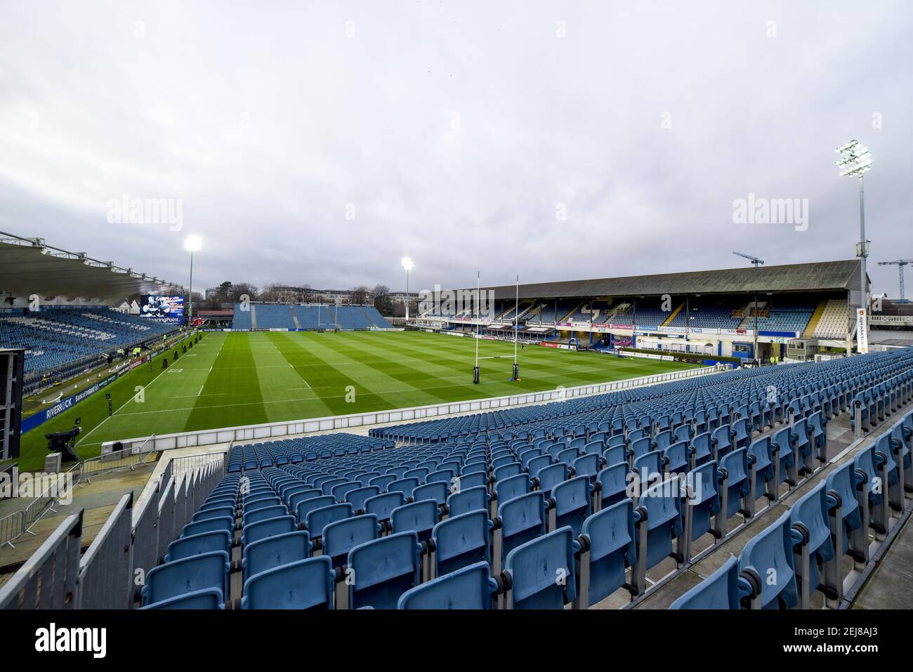 A general view of RDS Arena prior the Guinness PRO14 Round 10 match ...