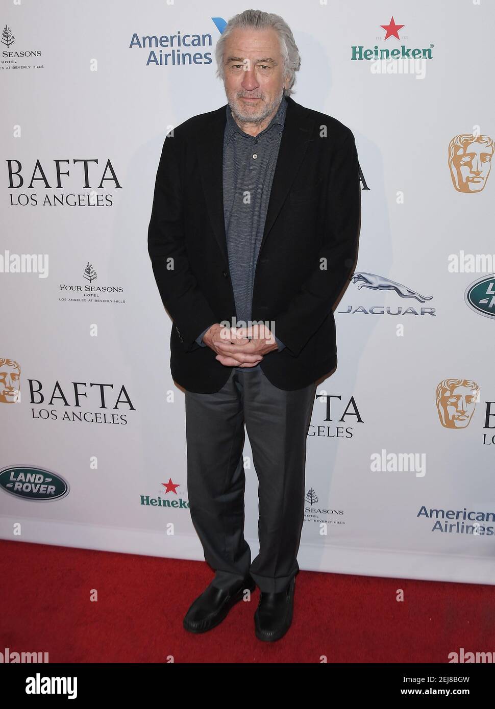 Robert De Niro arrives at The BAFTA Los Angeles Tea Party held at the ...