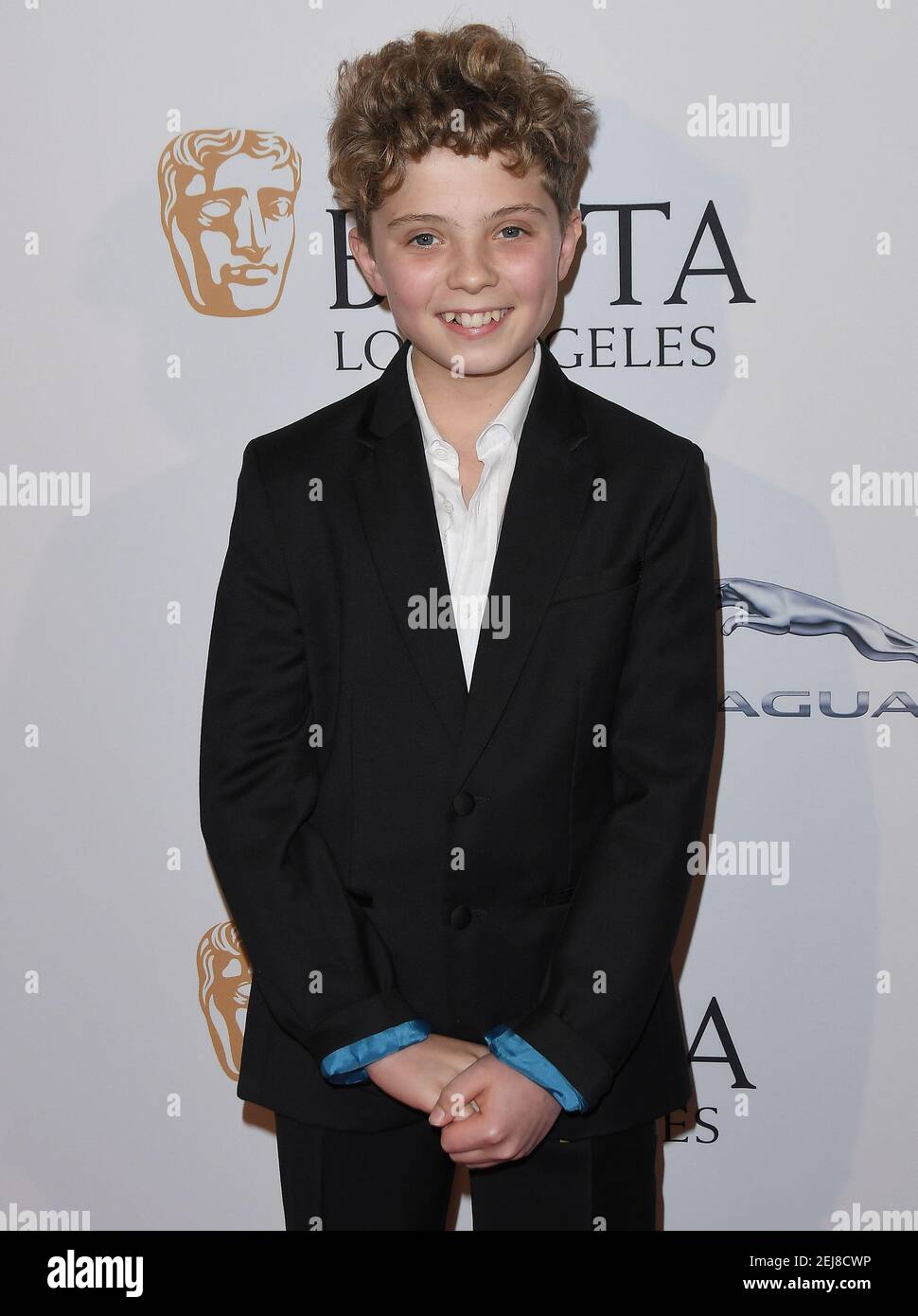 Roman Griffin Davis arrives at The BAFTA Los Angeles Tea Party held at ...