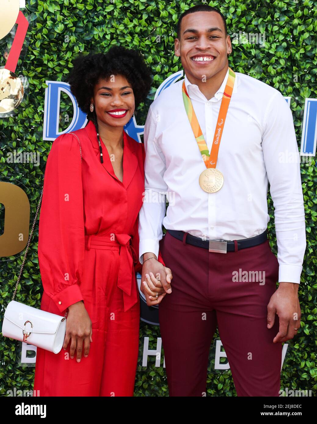 BEVERLY HILLS, LOS ANGELES, CALIFORNIA, USA - JANUARY 04: Ty Butts and ...