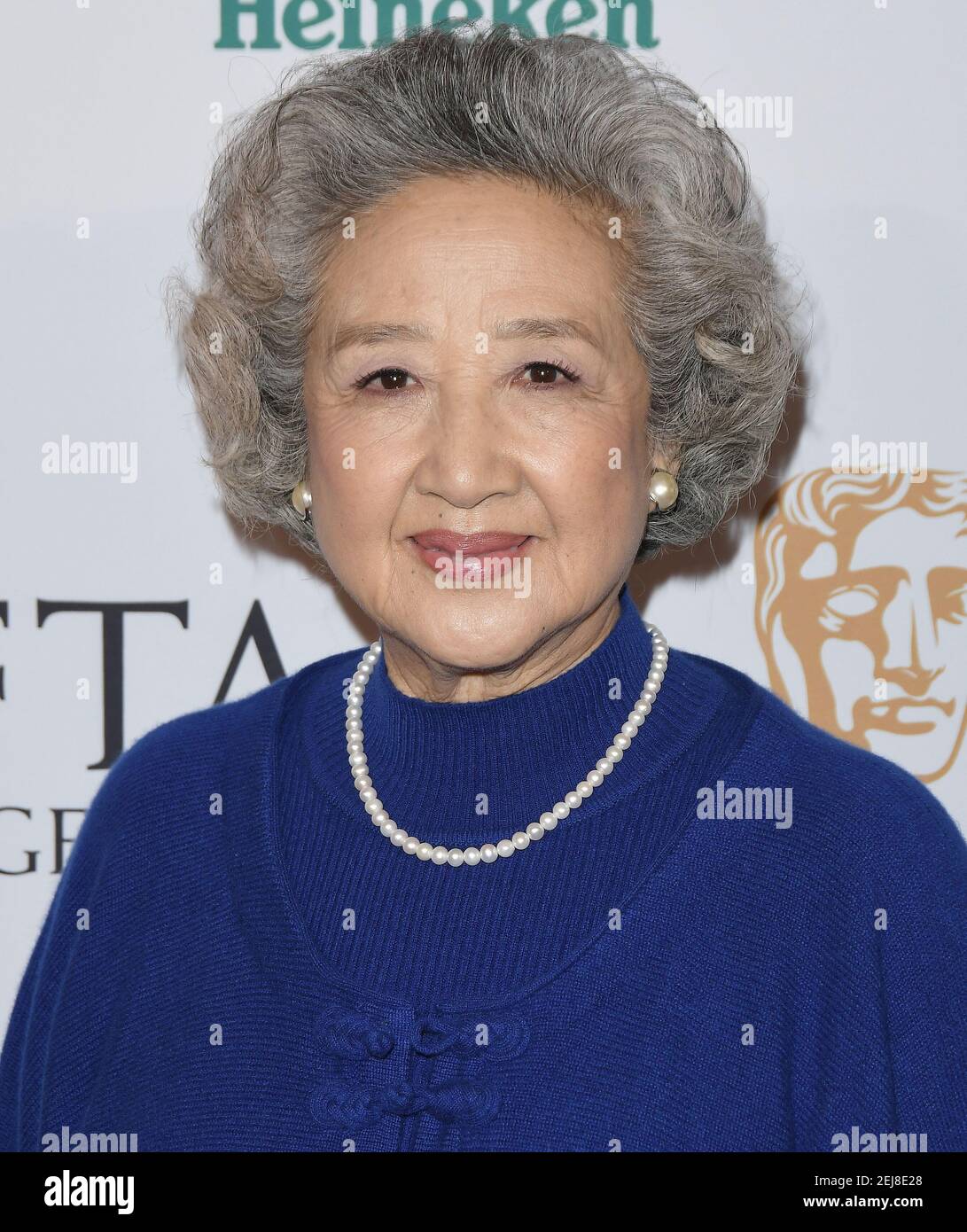 Zhao Shuzhen arrives at The BAFTA Los Angeles Tea Party held at the ...