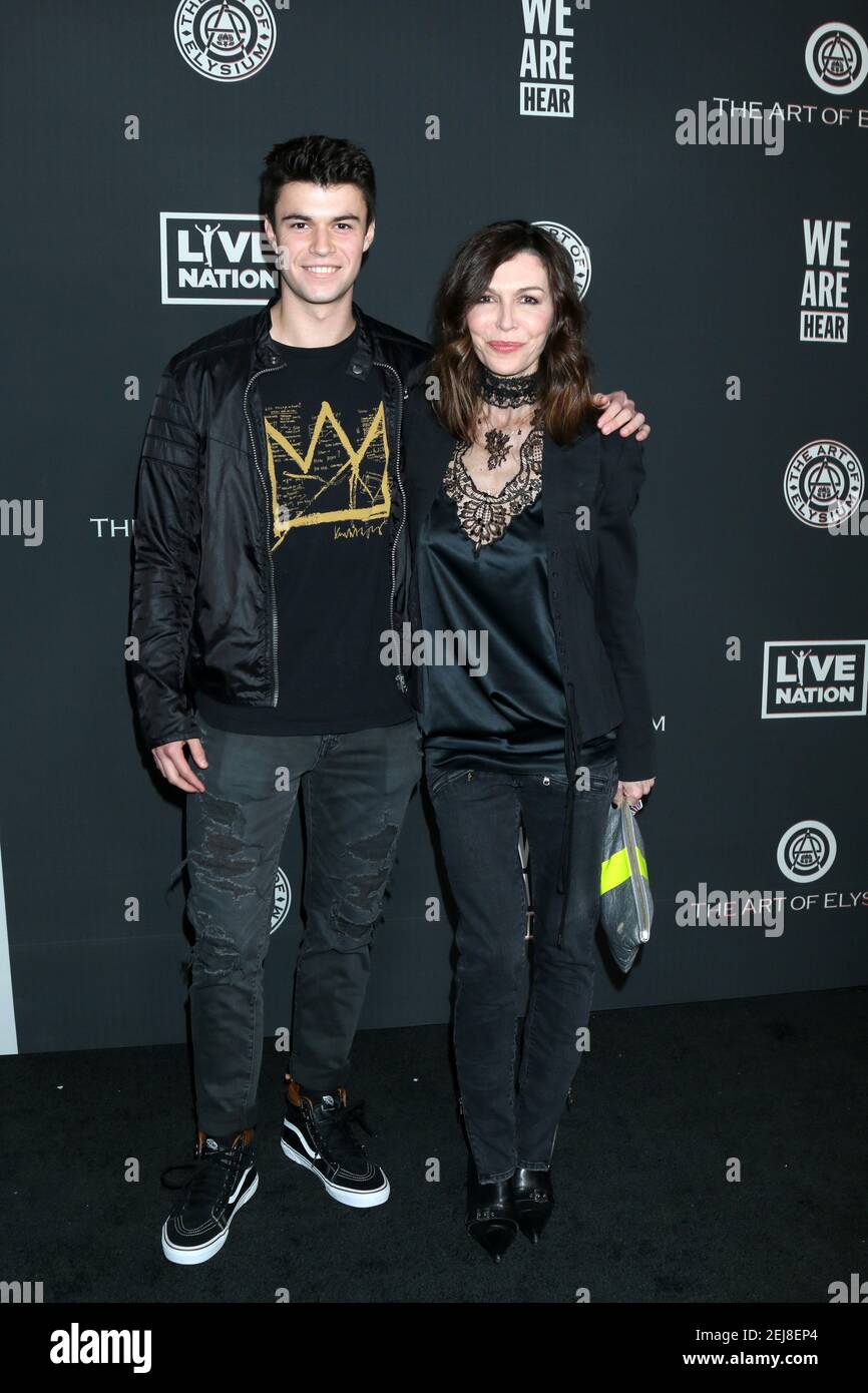 LOS ANGELES - JAN 4: Dylan Young and Finola Hughes at the Art of ...