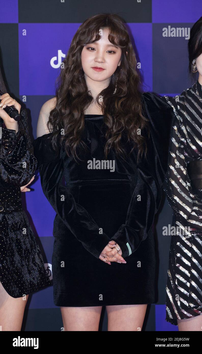 5 January 2020 - Seoul, South Korea : Song Yuqi from Chinese, member of ...