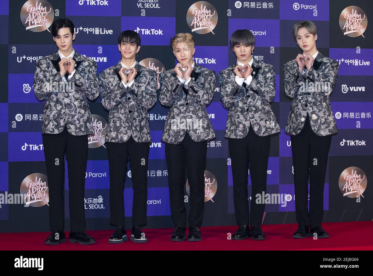 5 January 2020 - Seoul, South Korea : South Korean K-Pop boys group ...