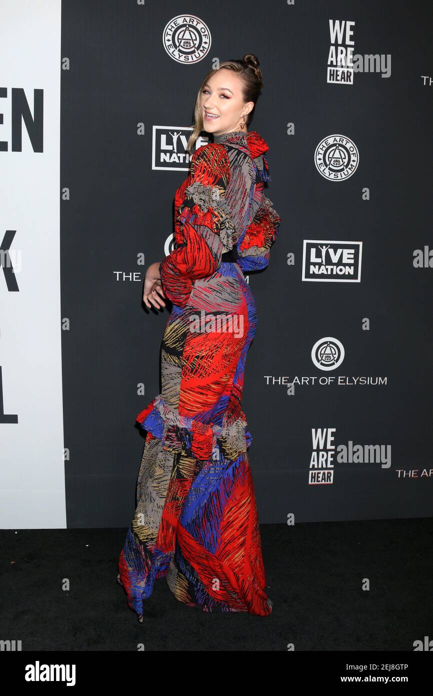 Ava Michelle at the Art of Elysium Gala arrivals at the Hollywood ...