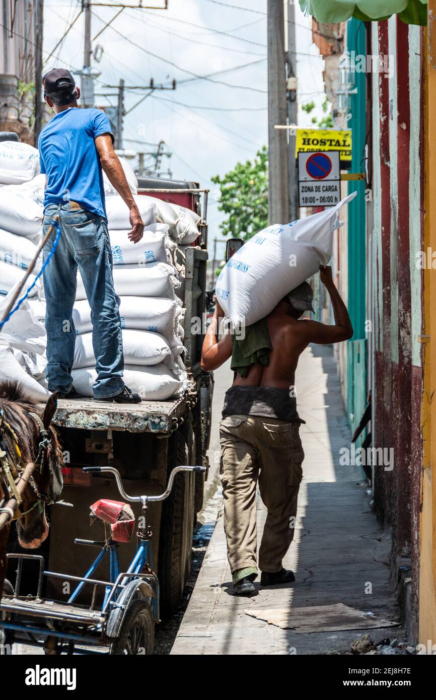 Cuban people lifestyle and culture Stock Photo - Alamy