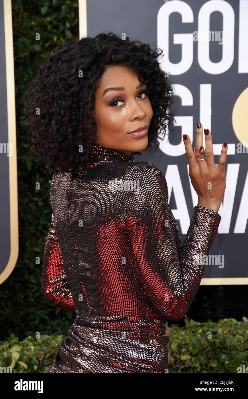 Zuri Hall arrives at the 77th Golden Globe Awards held at The Beverly ...