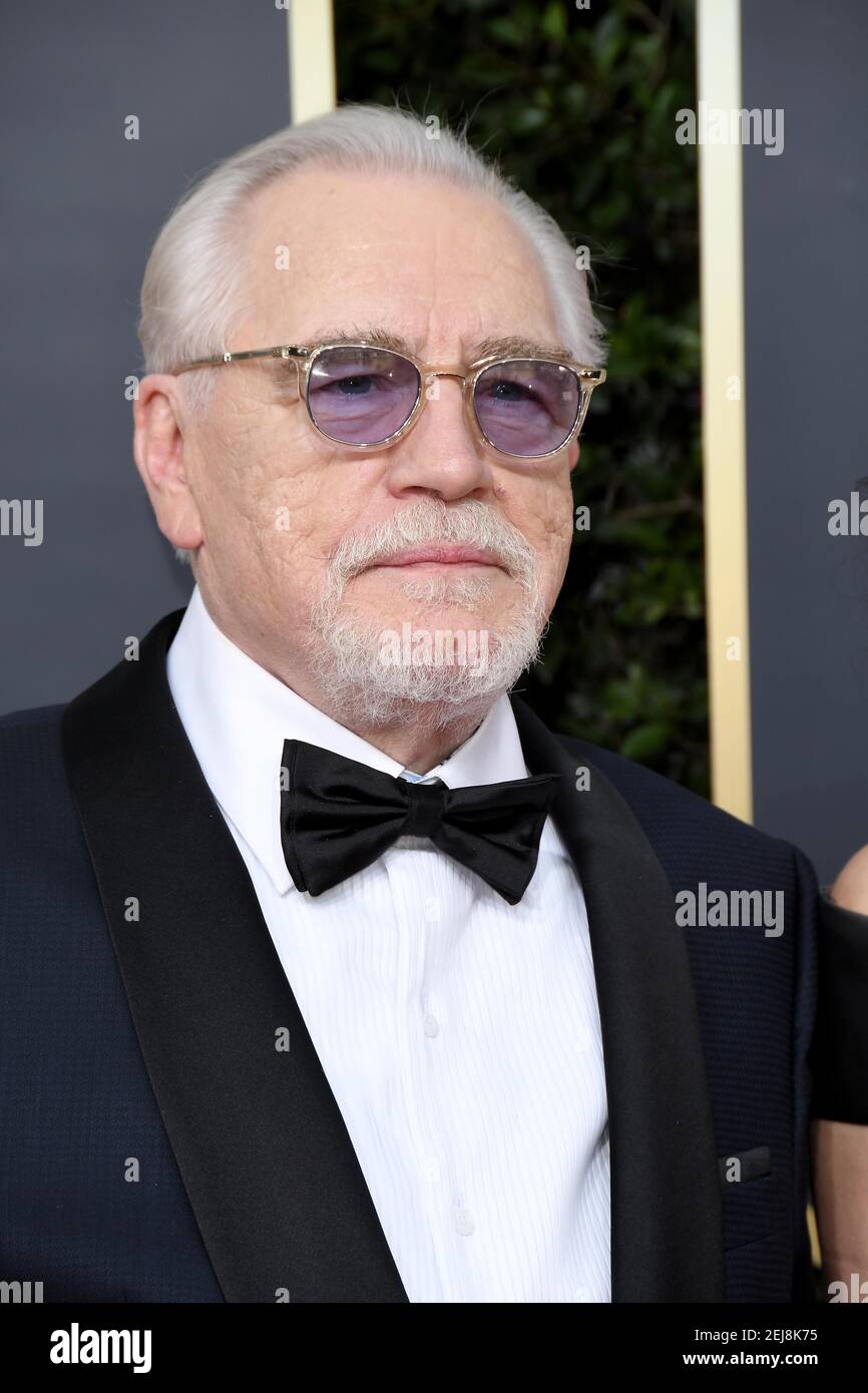 Brian Cox arrives at the 77th Golden Globe Awards held at The Beverly ...