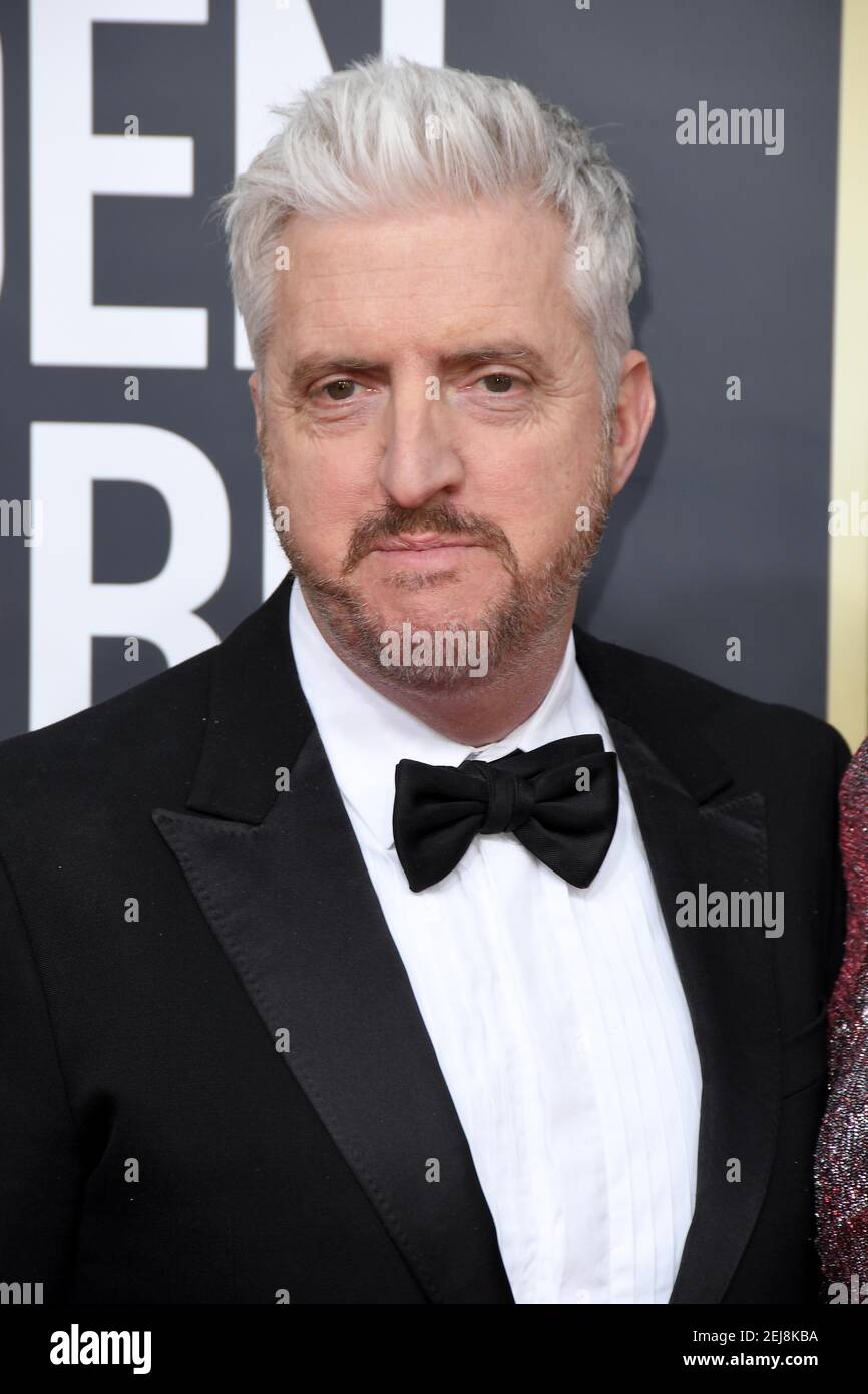 Anthony McCarten arrives at the 77th Golden Globe Awards held at The ...