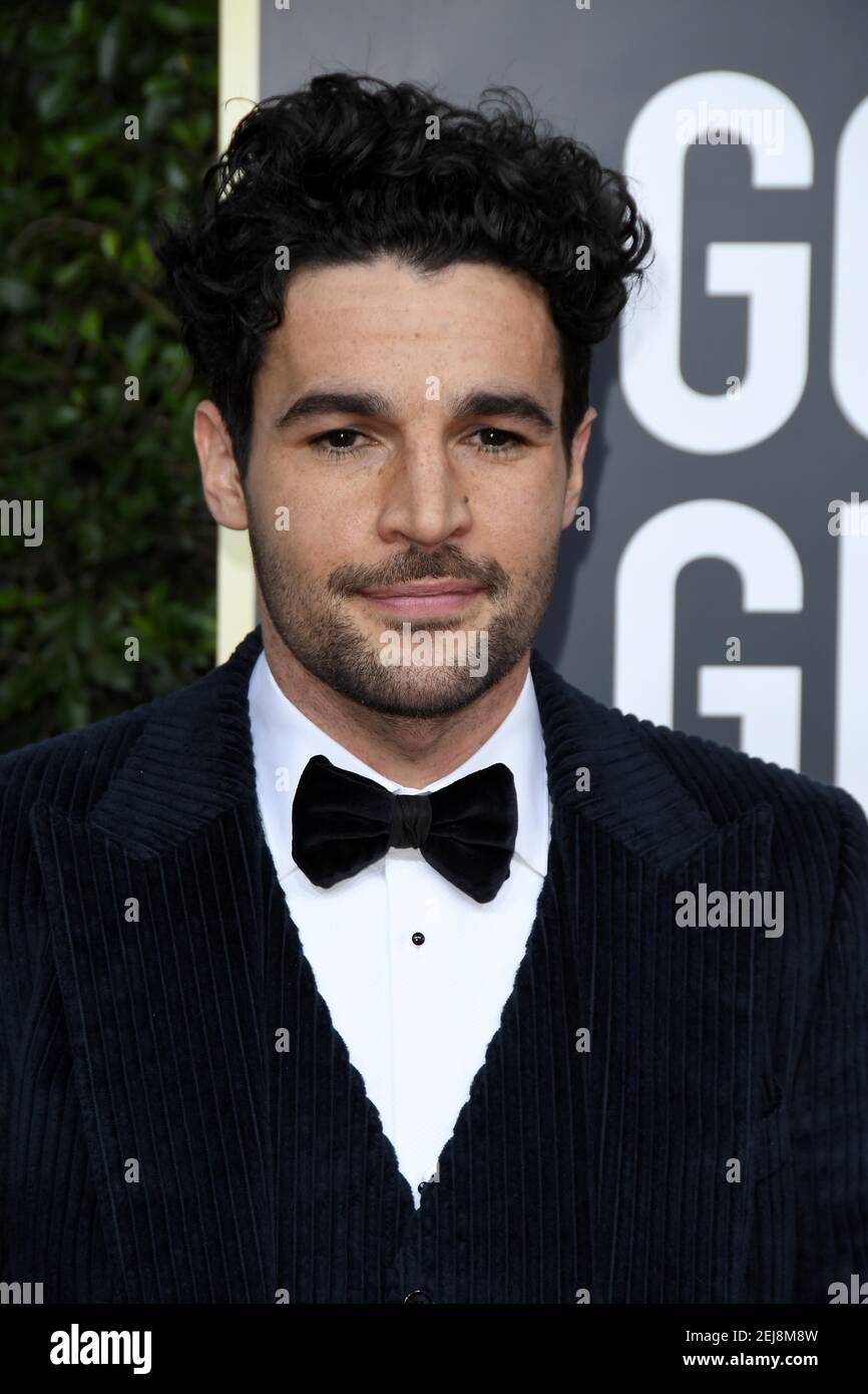Christopher Abbott arrives at the 77th Golden Globe Awards held at The ...