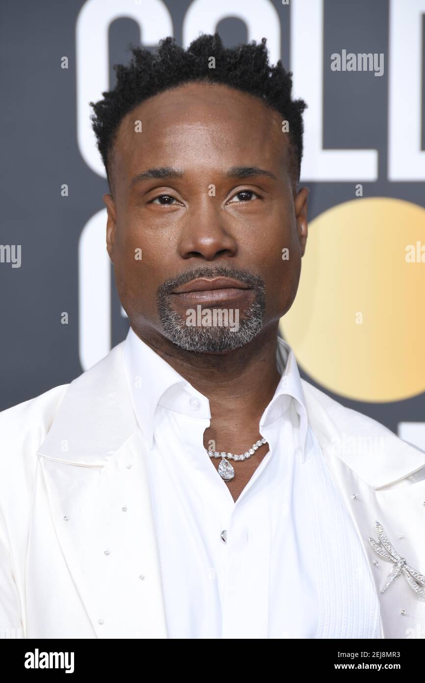 Billy Porter arrives at the 77th Golden Globe Awards held at The ...
