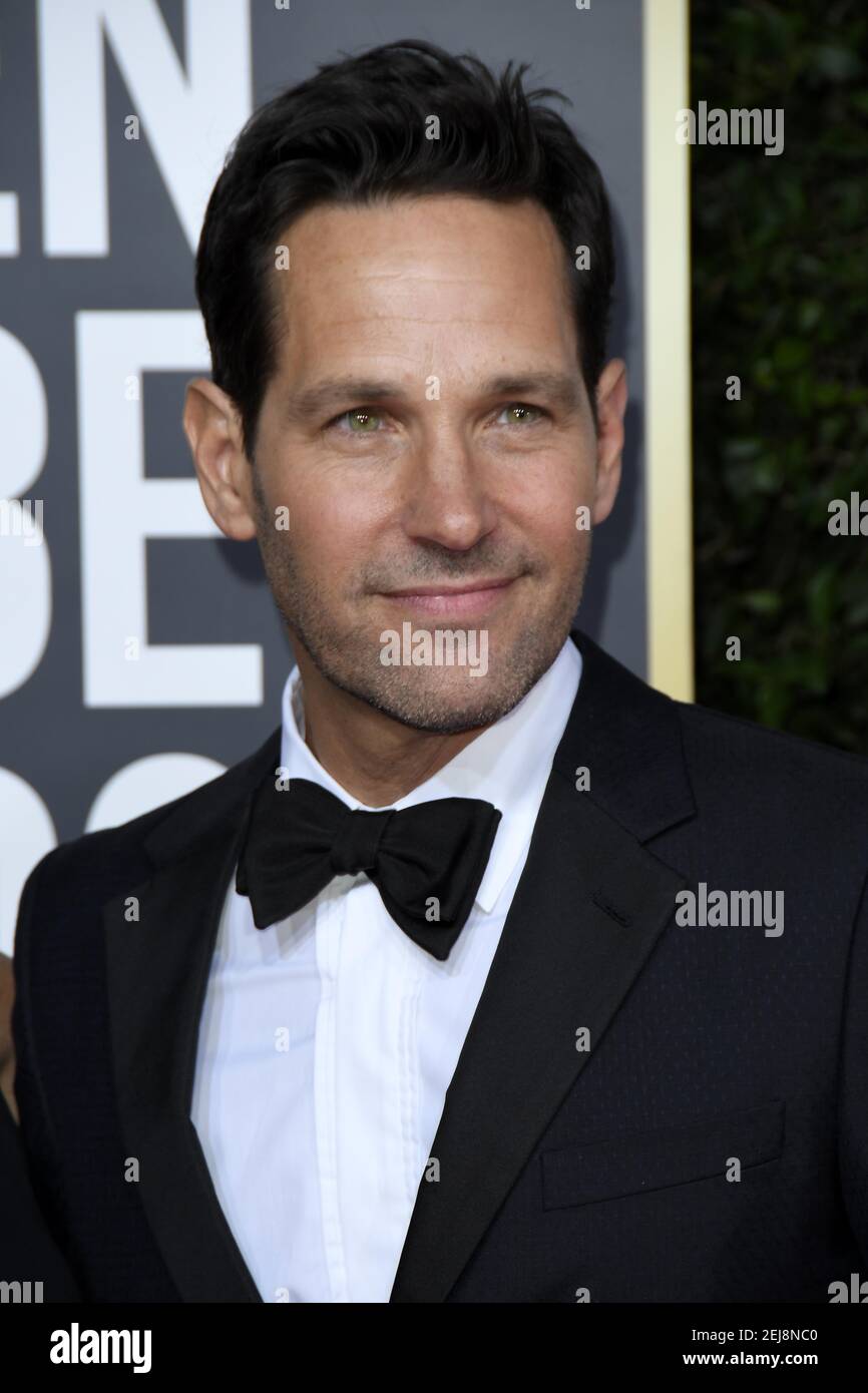 Paul Rudd arrives at the 77th Golden Globe Awards held at The Beverly ...