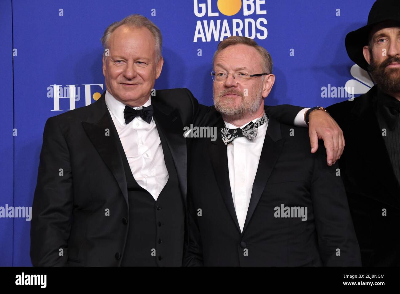 Stellan Skarsgard, Jared Harris, Johan Renck, Craig Mazin, Jane Featherstone, and Carolyn ...
