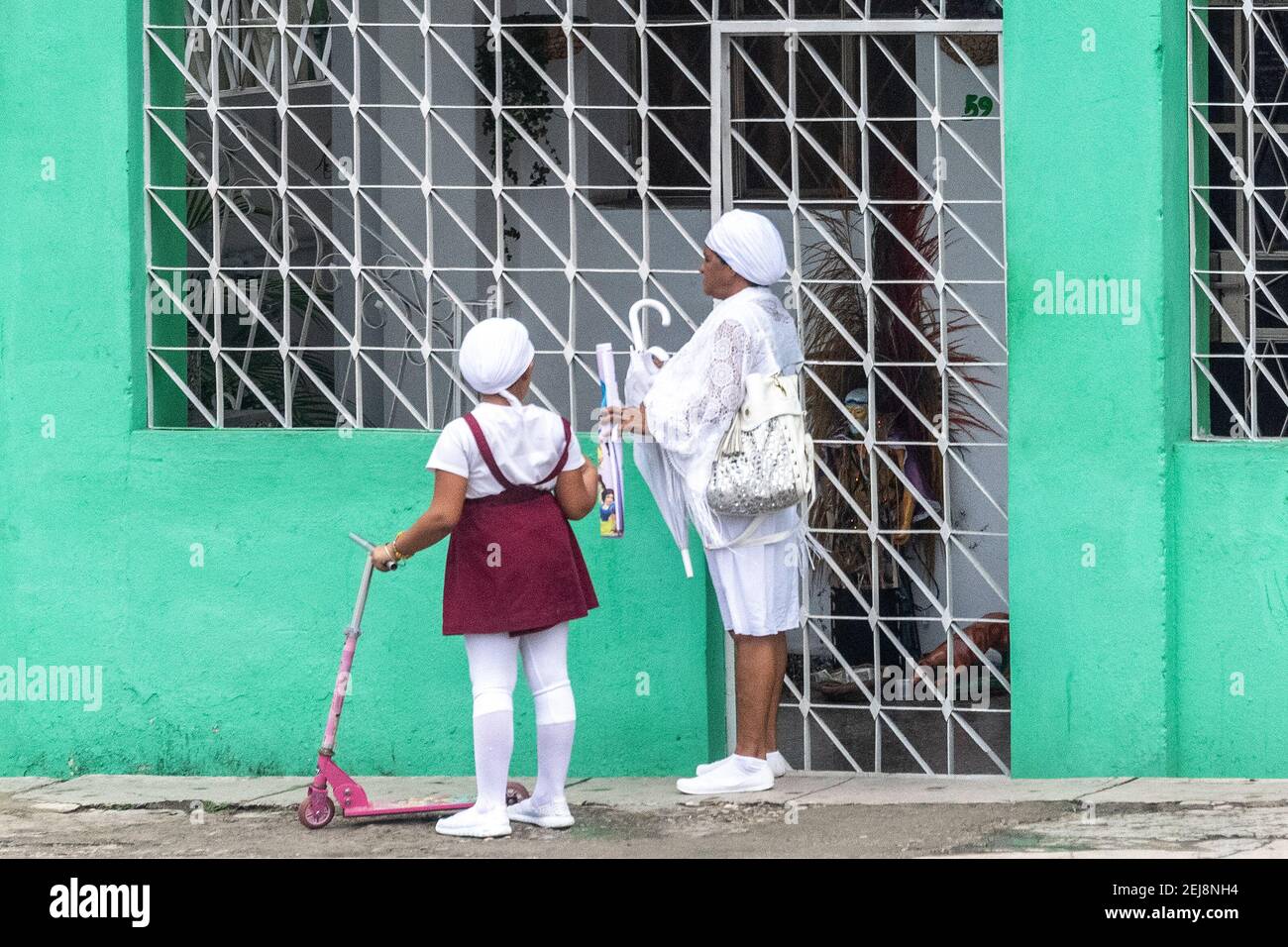 Cuban people lifestyle and culture Stock Photo - Alamy