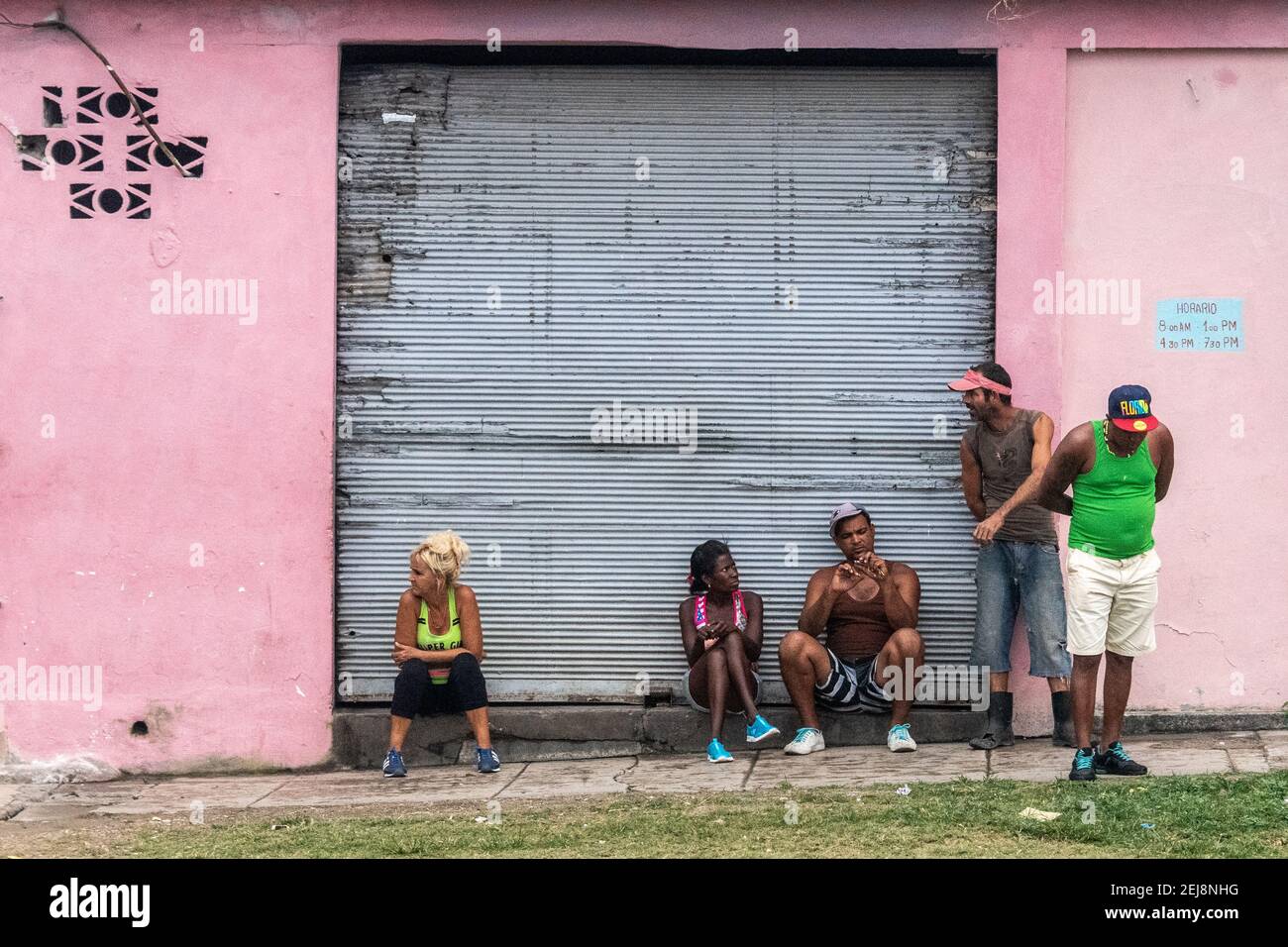 Cuban people lifestyle and culture Stock Photo - Alamy