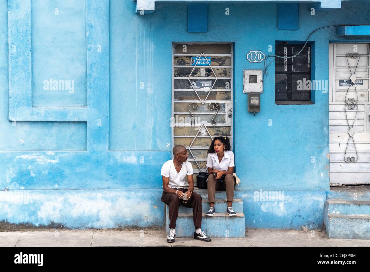 Cuban people lifestyle and culture Stock Photo - Alamy