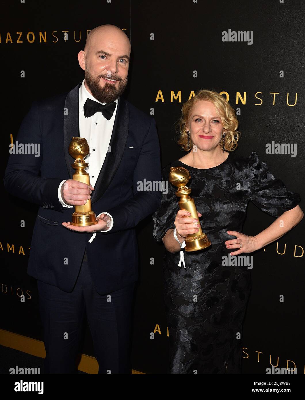 BEVERLY HILLS, CALIFORNIA - JANUARY 05: Chris Butler and Arianne Sutner ...