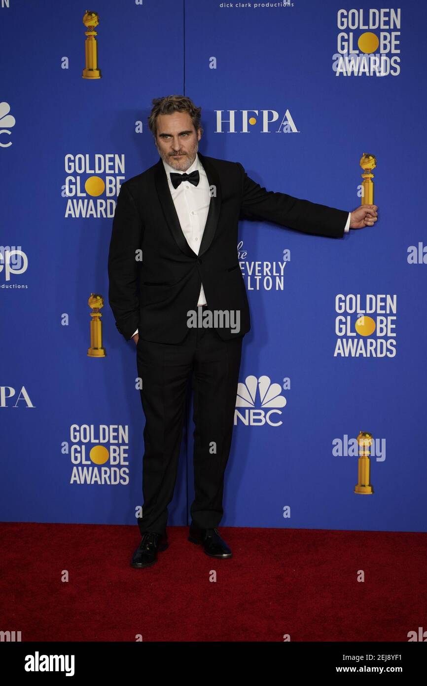 Joaquin Phoenix , winner of Best Performance by an Actor in a Motion ...