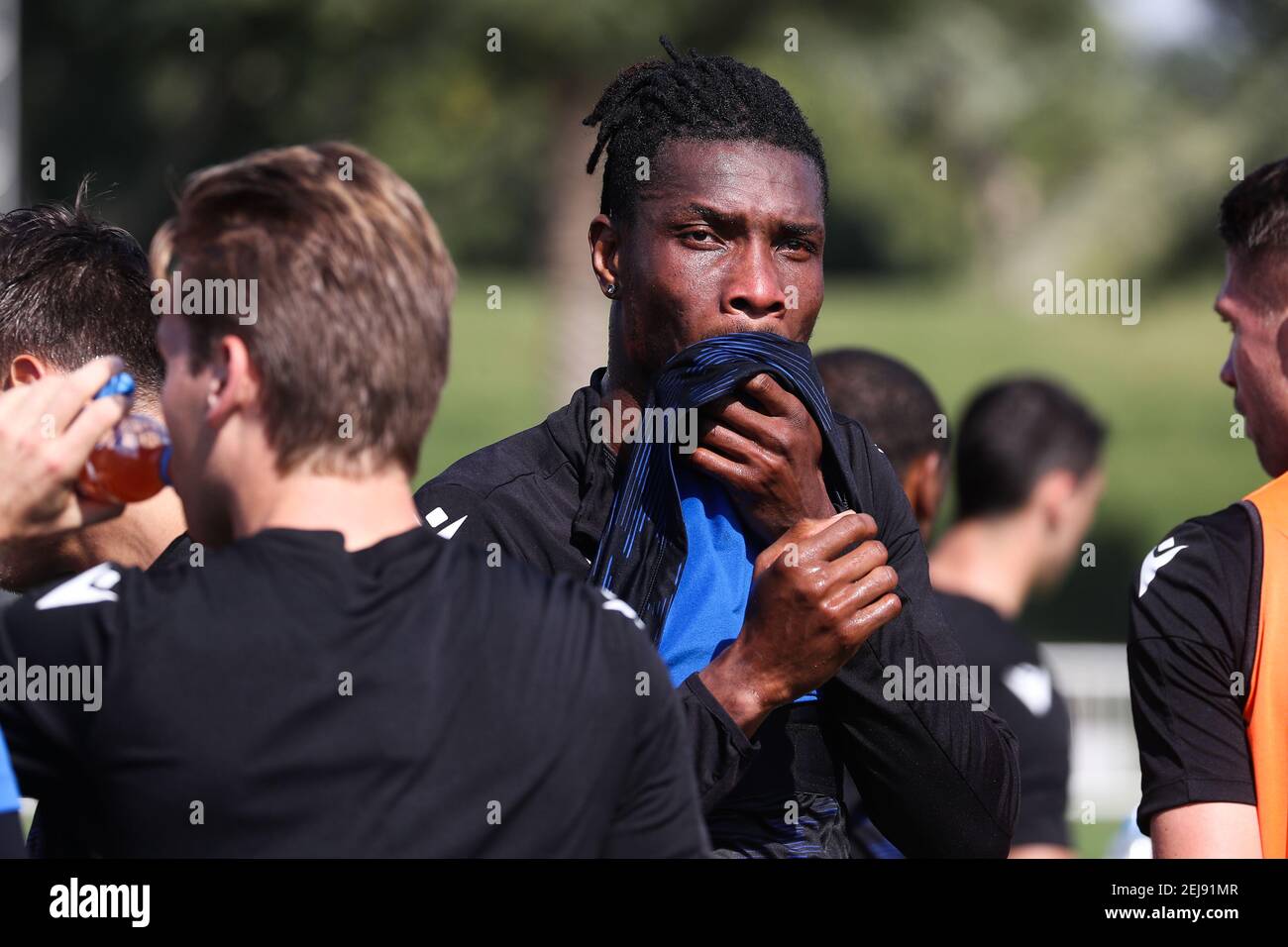 Club's Simon Deli pictured during the winter training camp of Belgian ...