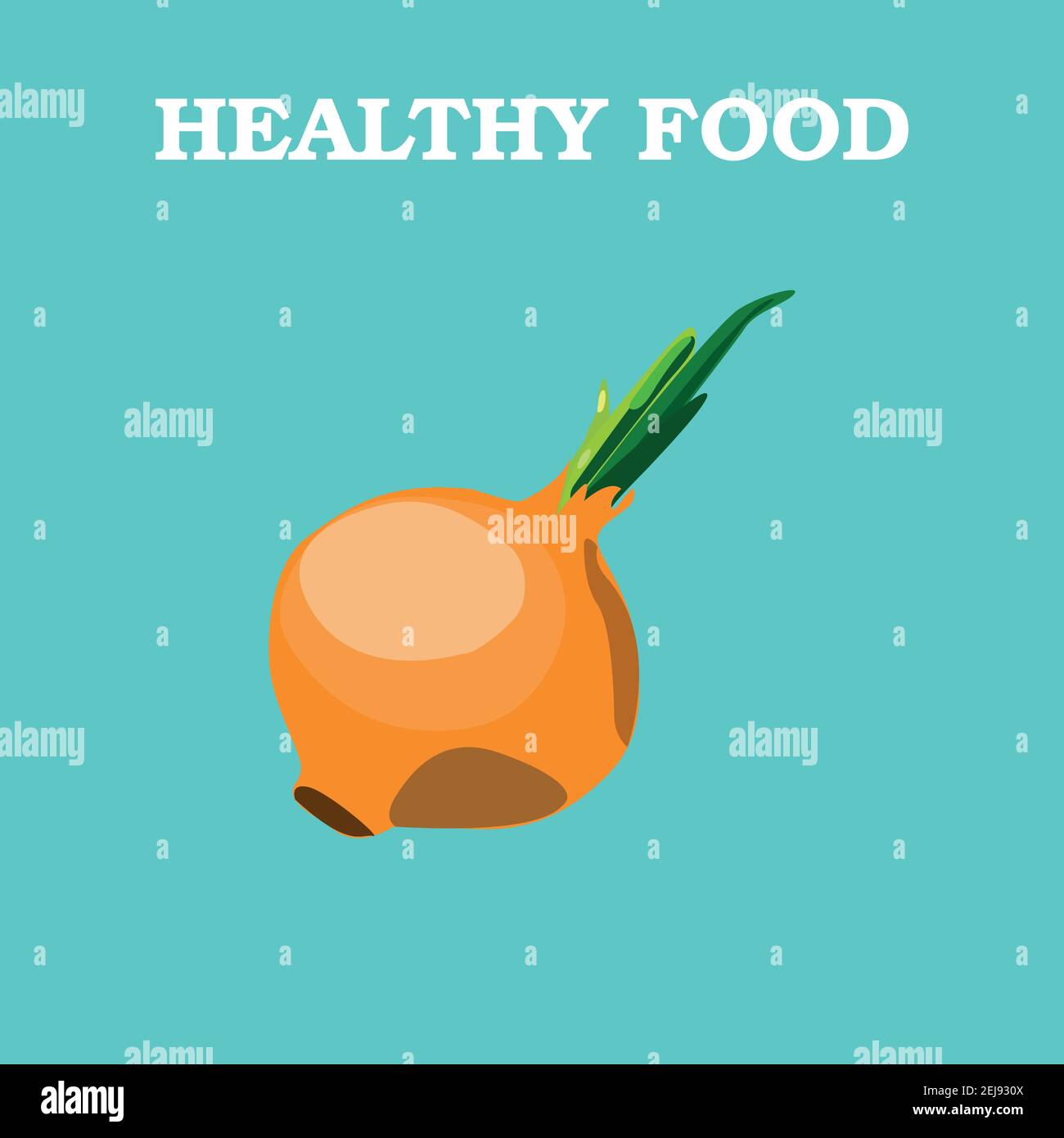 Onions vegetable garden Stock Vector Images - Alamy