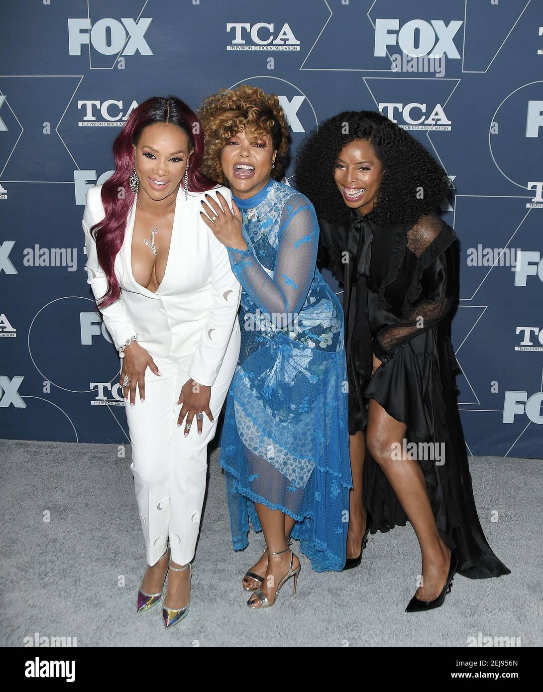 (L-R) Vivica A. Fox, Taraji P. Henson, and Tasha Smith at the FOX ...