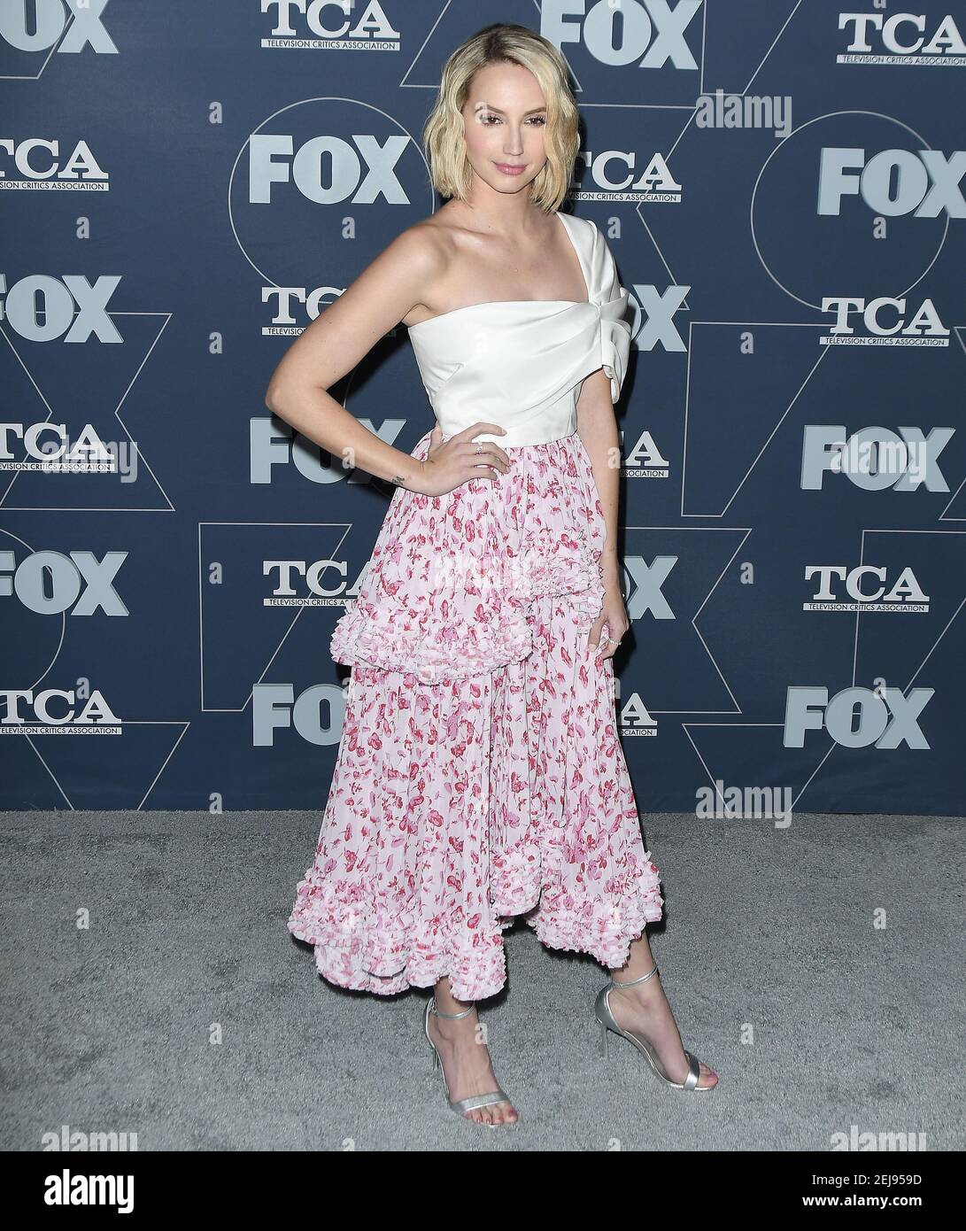 Molly McCook arrives at the FOX Winter TCA All Star Party held at The ...