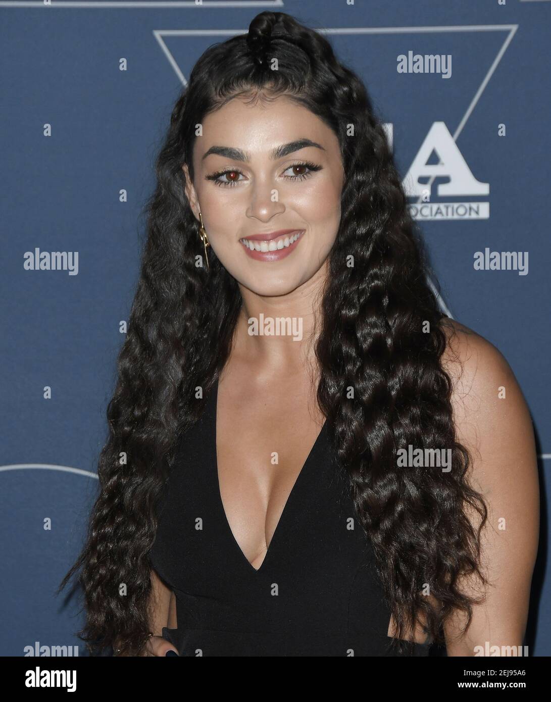 Natacha Karam arrives at the FOX Winter TCA All Star Party held at The ...