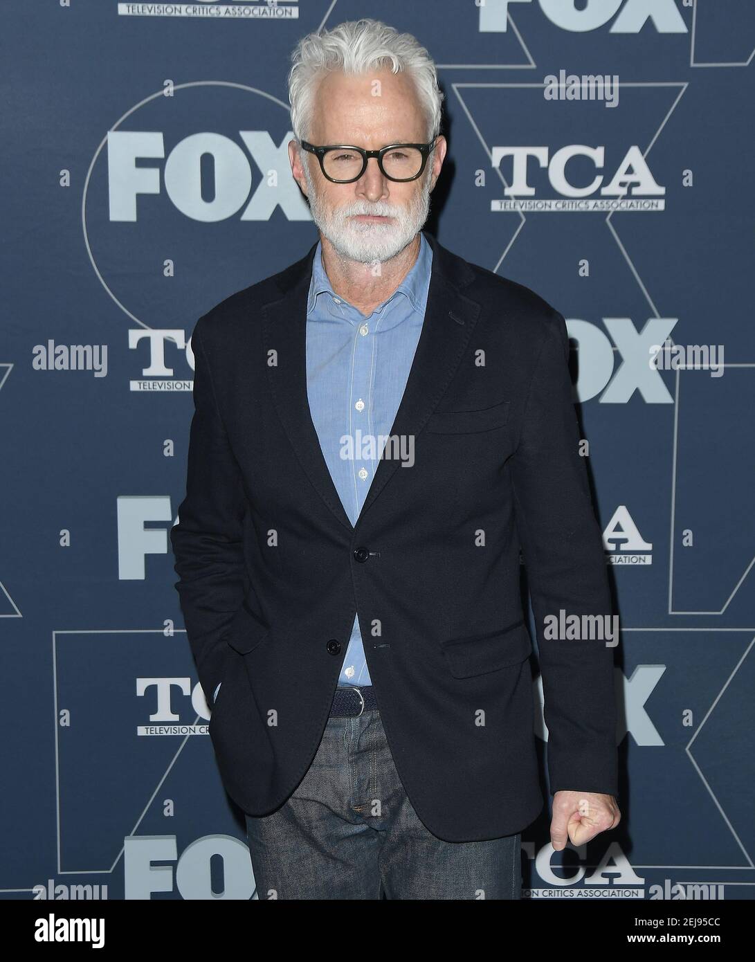 John Slattery arrives at the FOX Winter TCA All Star Party held at The ...