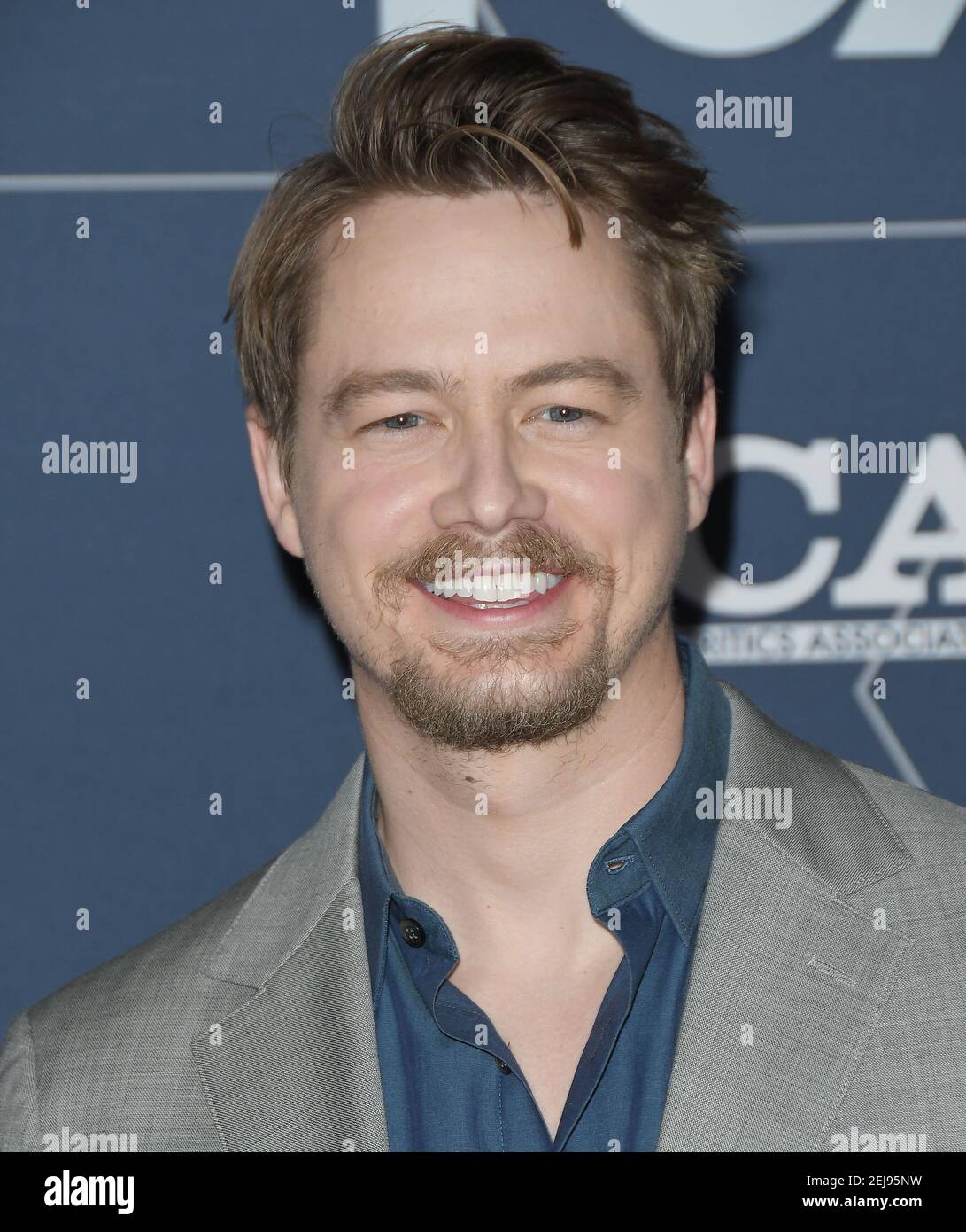 Christoph Sanders arrives at the FOX Winter TCA All Star Party held at ...