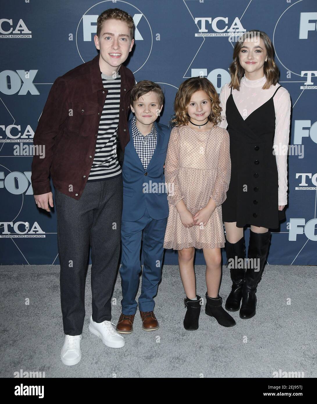 Connor Kalopsis, Jack Stanton, Oakley Bull and Ashley Boettcher at the ...