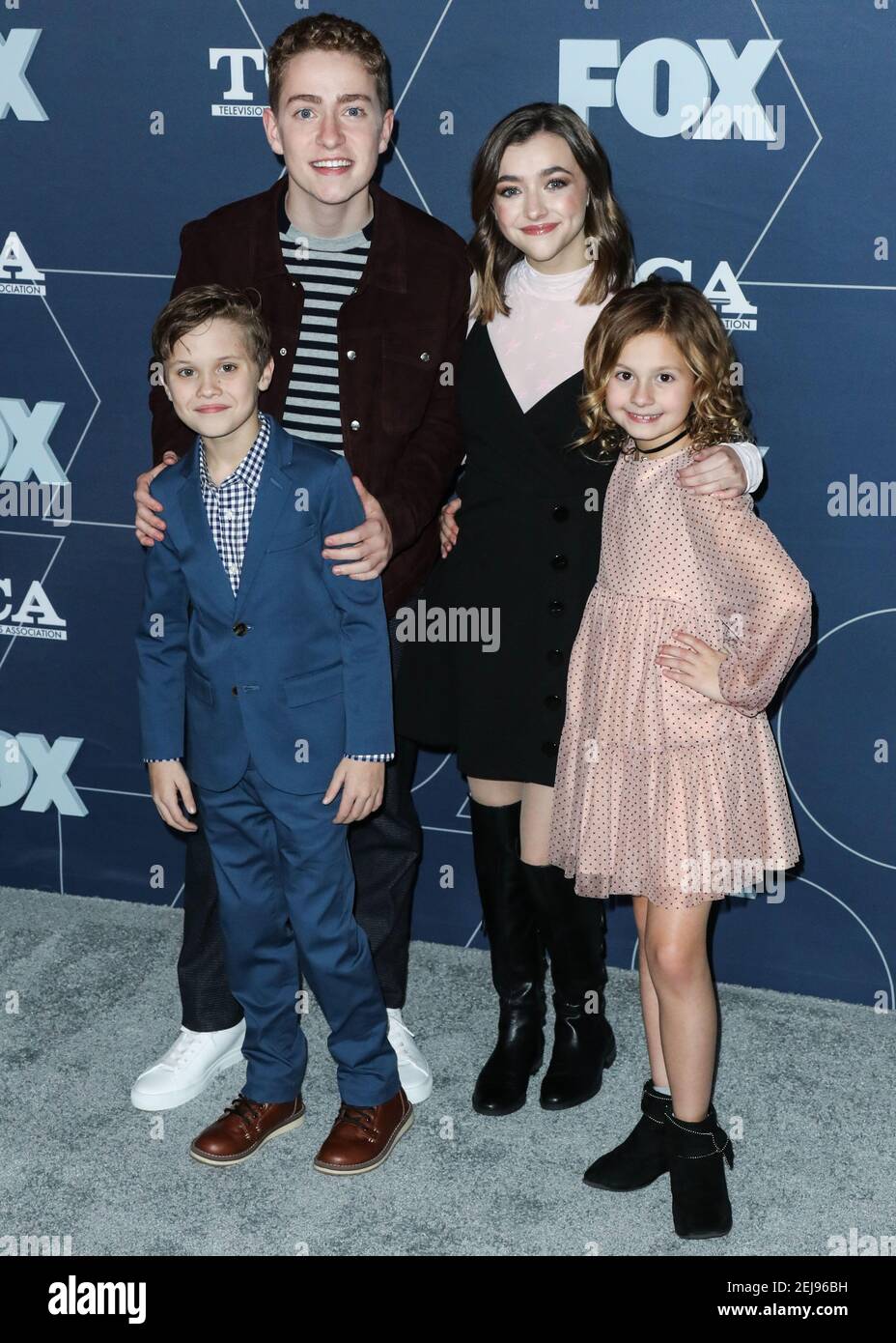 PASADENA, LOS ANGELES, CALIFORNIA, USA - JANUARY 07: Connor Kalopsis ...