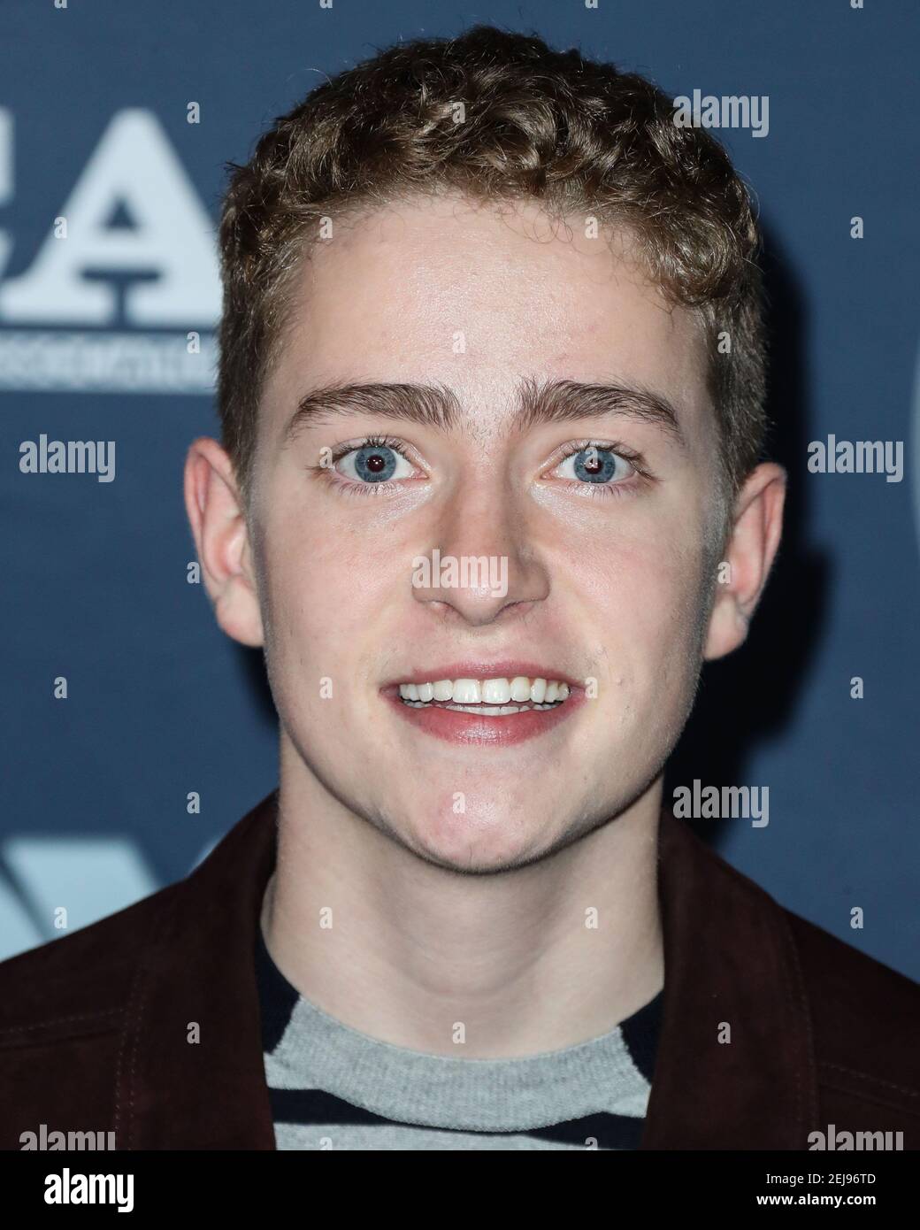 PASADENA, LOS ANGELES, CALIFORNIA, USA - JANUARY 07: Connor Kalopsis ...