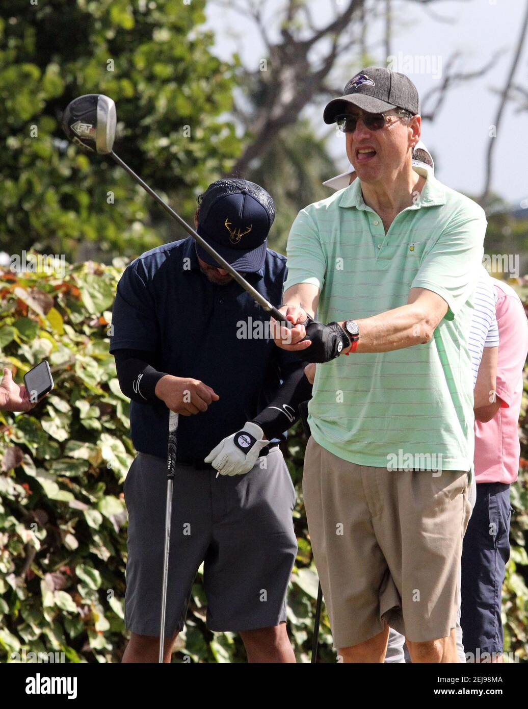 January 8, 2020 - Chairman of Sony Pictures Tom Rothman at the 18th tee ...