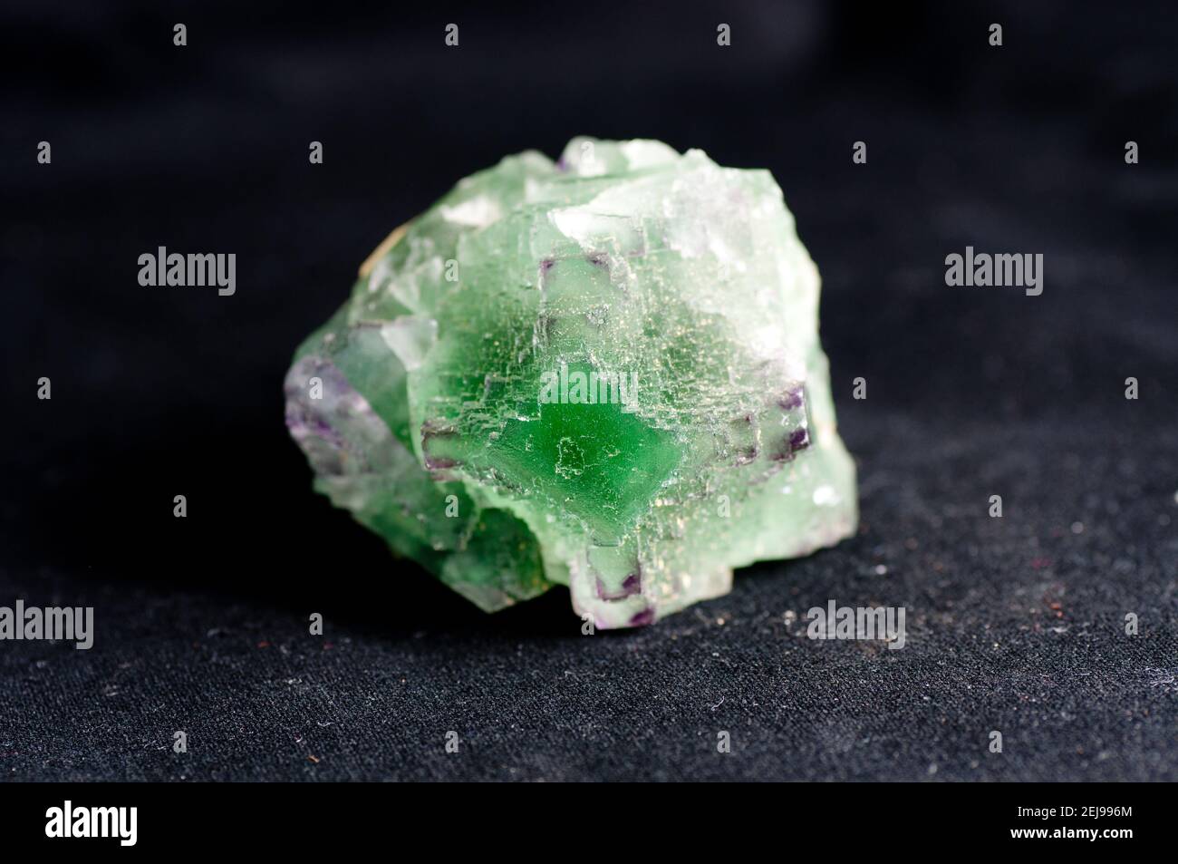 fluorite mineral sample Stock Photo - Alamy