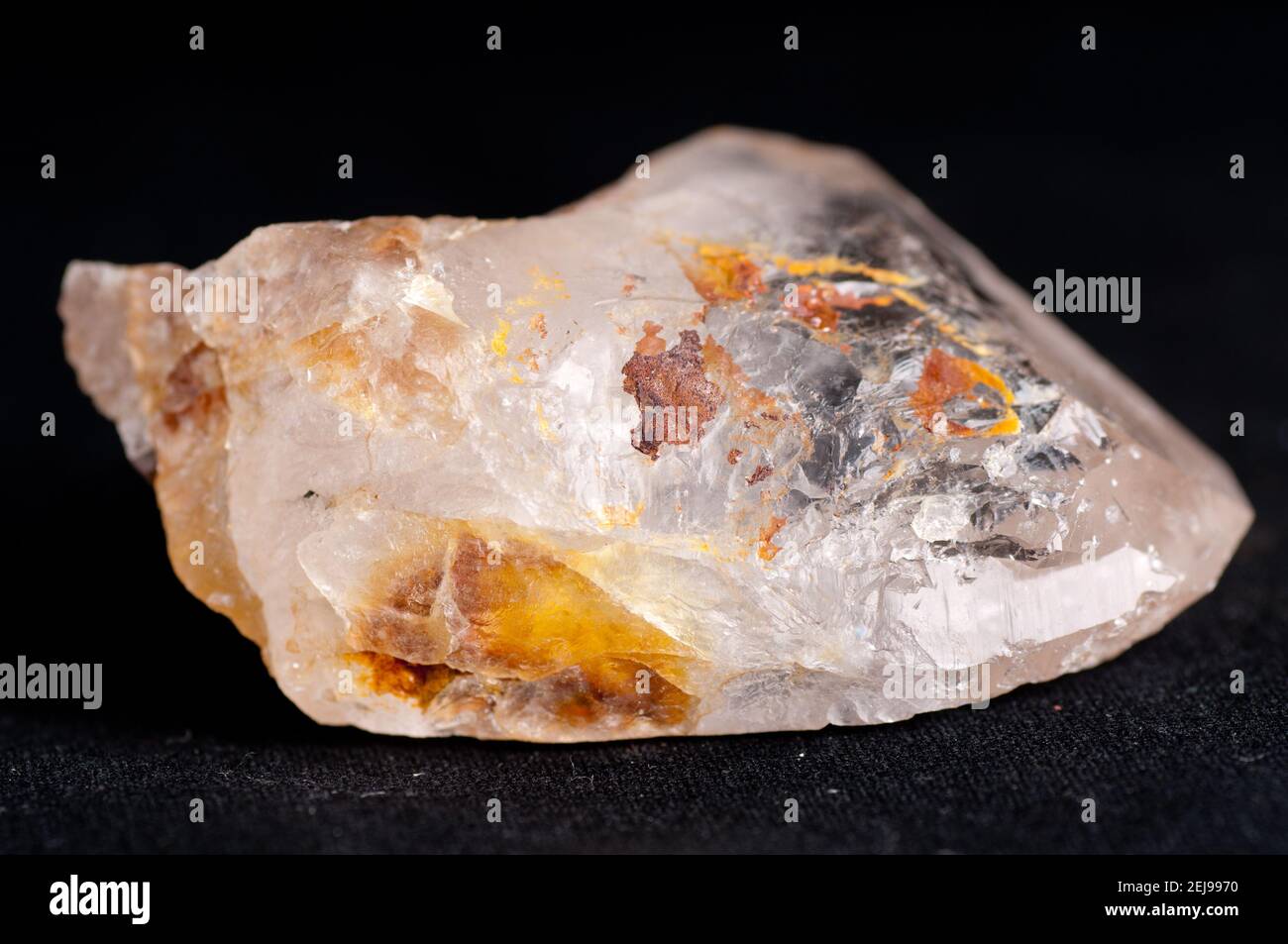 quartz crystal sample Stock Photo - Alamy