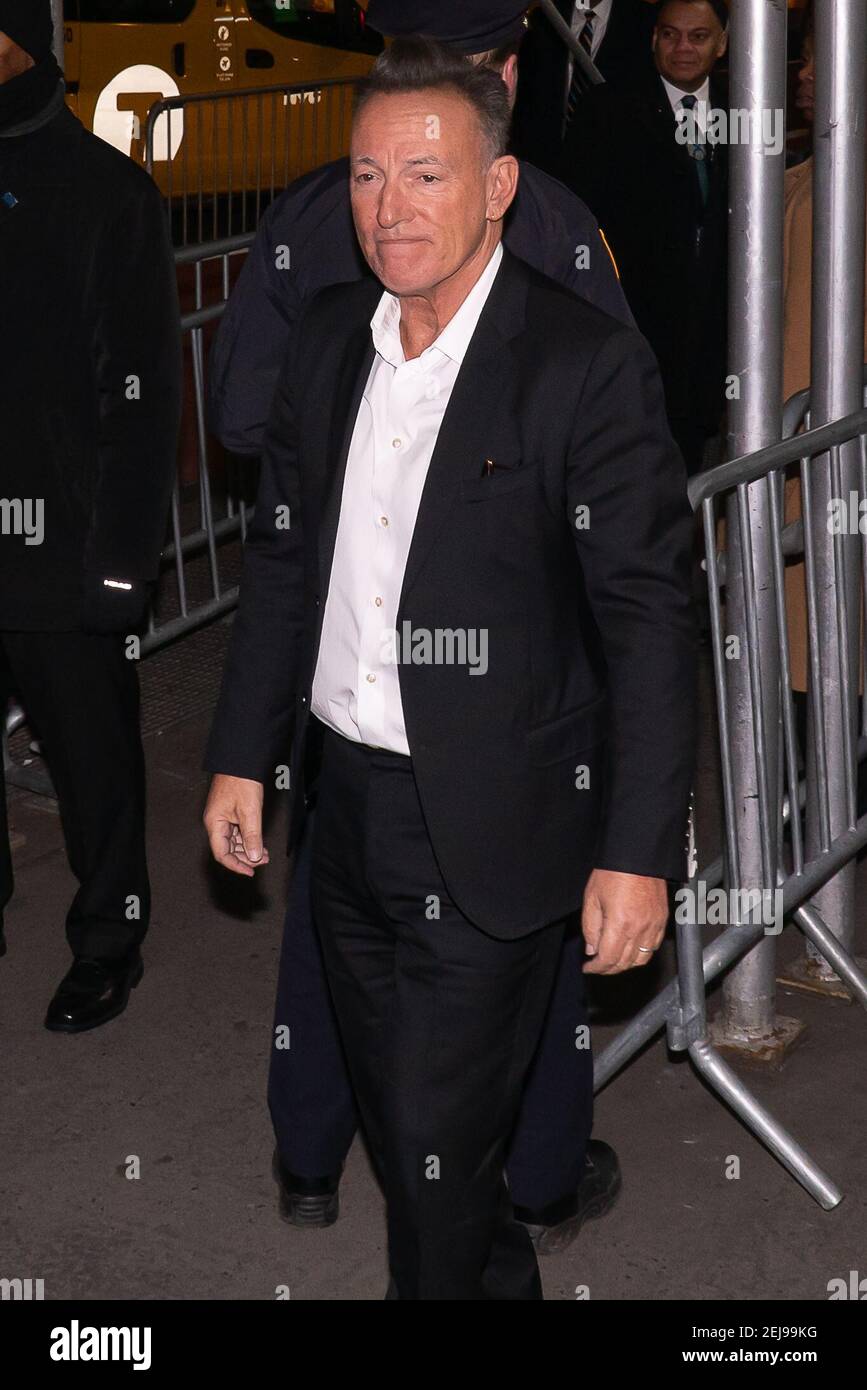 Bruce Springstein attends the National Board of Review Awards Gala at ...