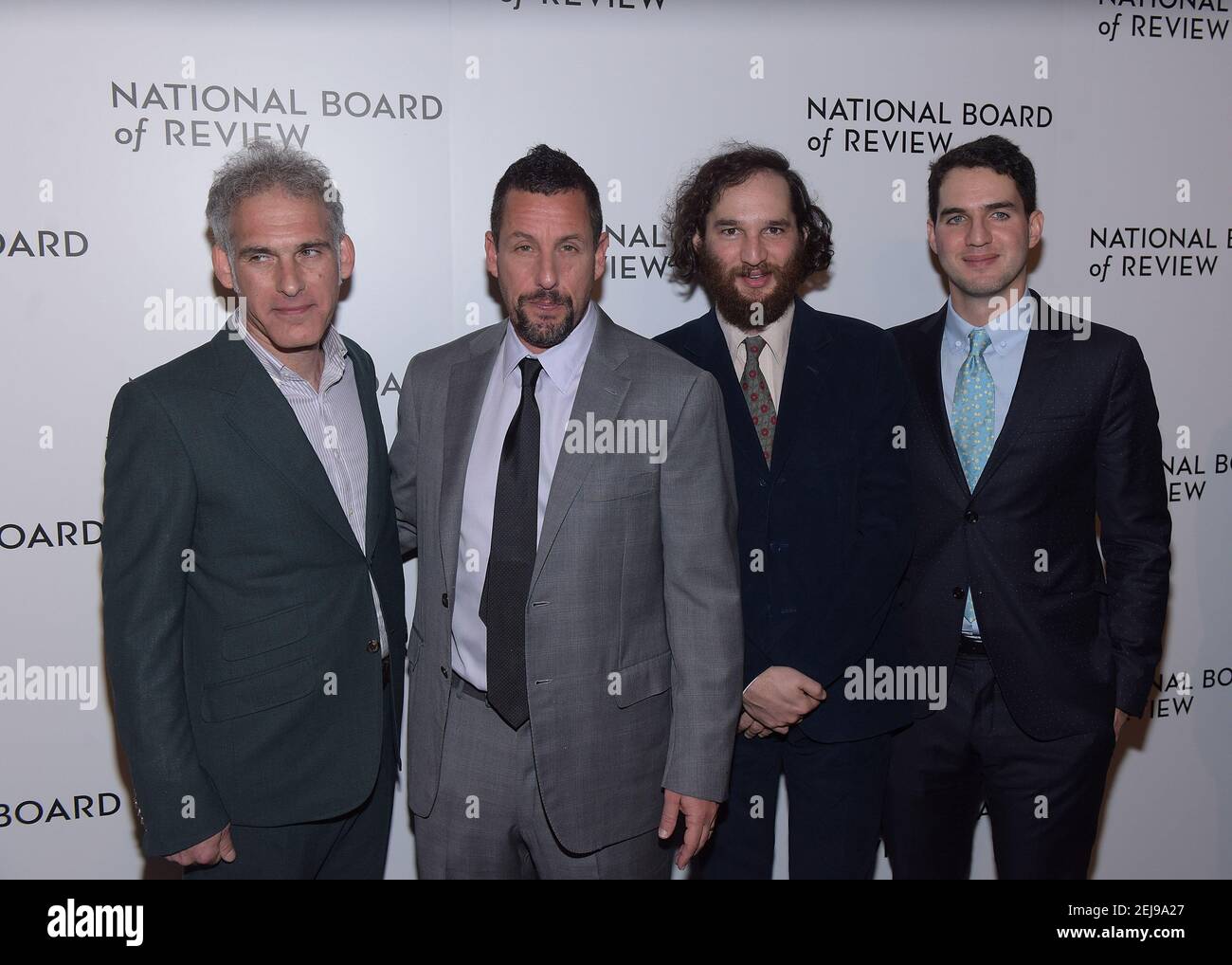 NEW YORK, NEW YORK - JANUARY 08: Josh Safdie, Benny Safdie, Adam ...