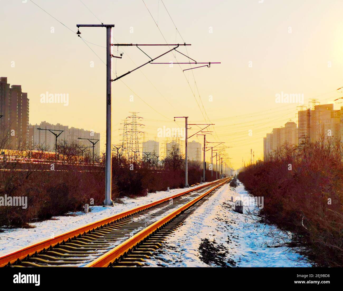 Beijing,CHINA-At Lishui bridge in Changping district, Beijing, there is ...