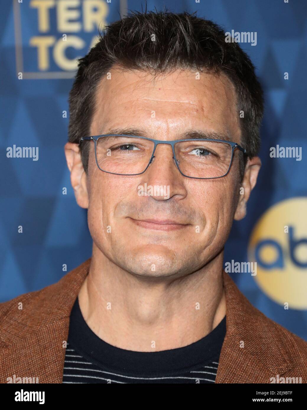 PASADENA, LOS ANGELES, CALIFORNIA, USA - JANUARY 08: Actor Nathan ...