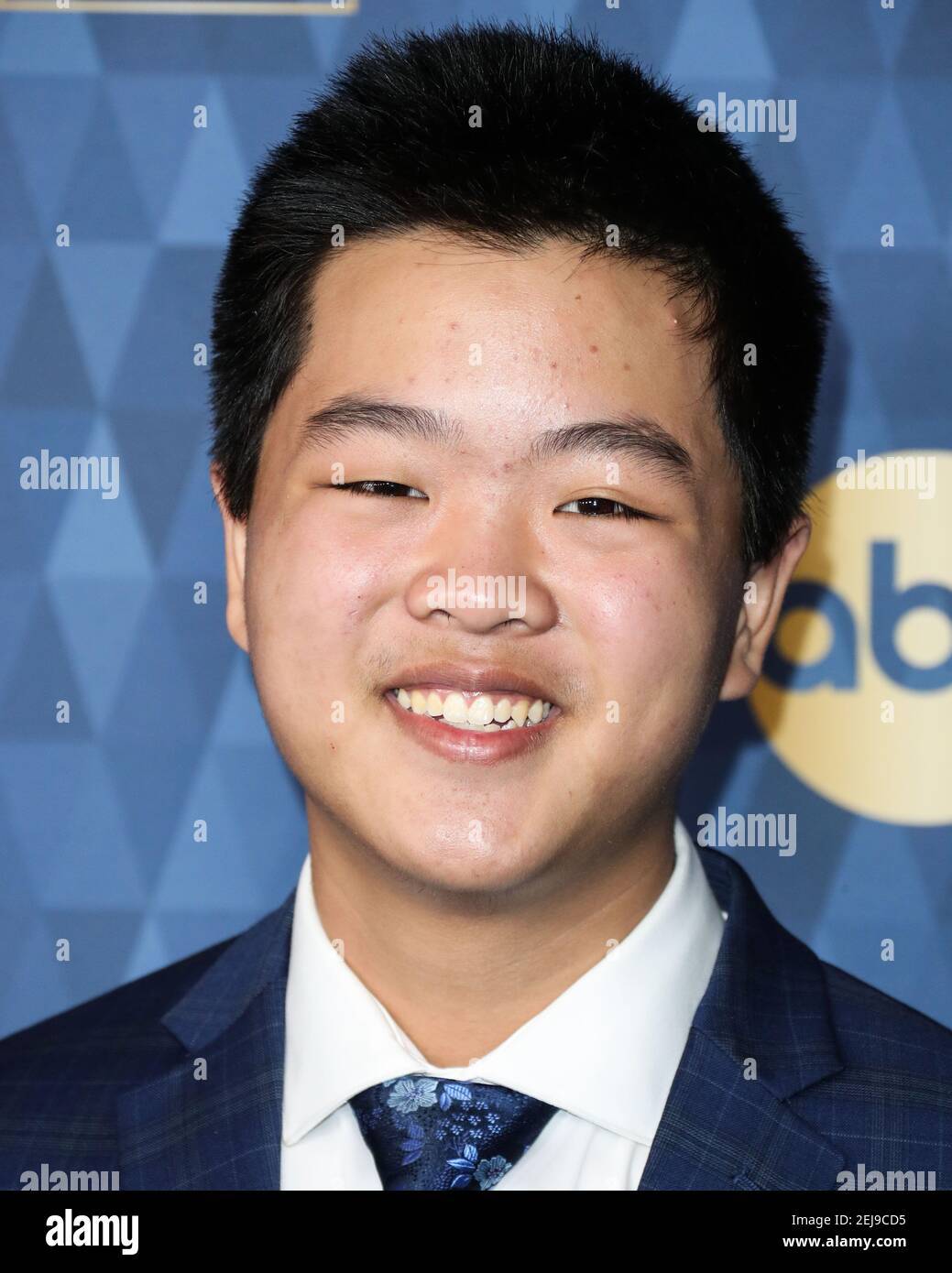 PASADENA, LOS ANGELES, CALIFORNIA, USA - JANUARY 08: Actor Hudson Yang ...