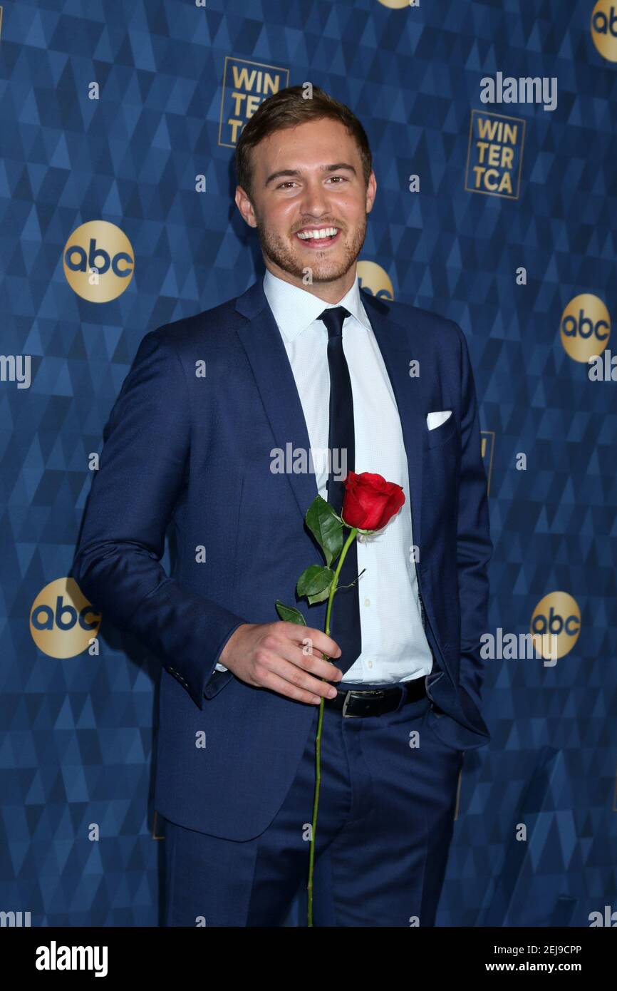 Peter Weber at the ABC Winter TCA Party Arrivals at the Langham ...