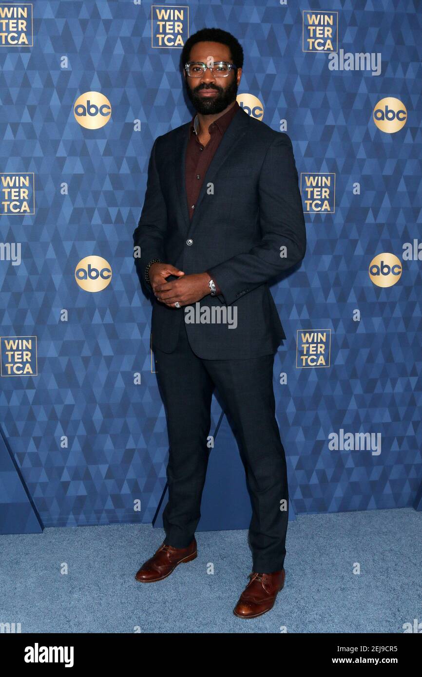 Nicholas Pinnock at the ABC Winter TCA Party Arrivals at the Langham ...